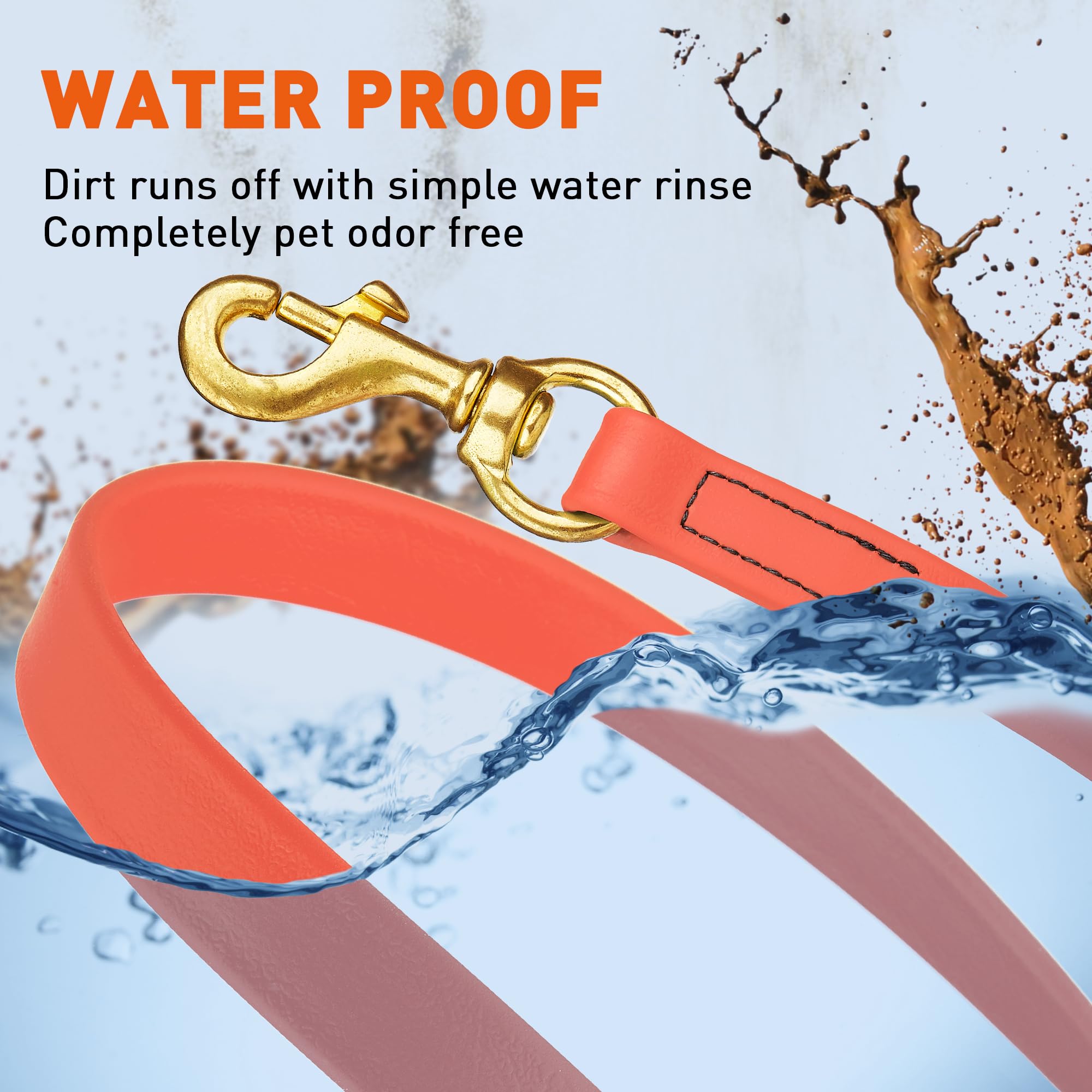 Snapklik.com : Viper K9 Biothane Working Dog Leash Waterproof Lead For ...