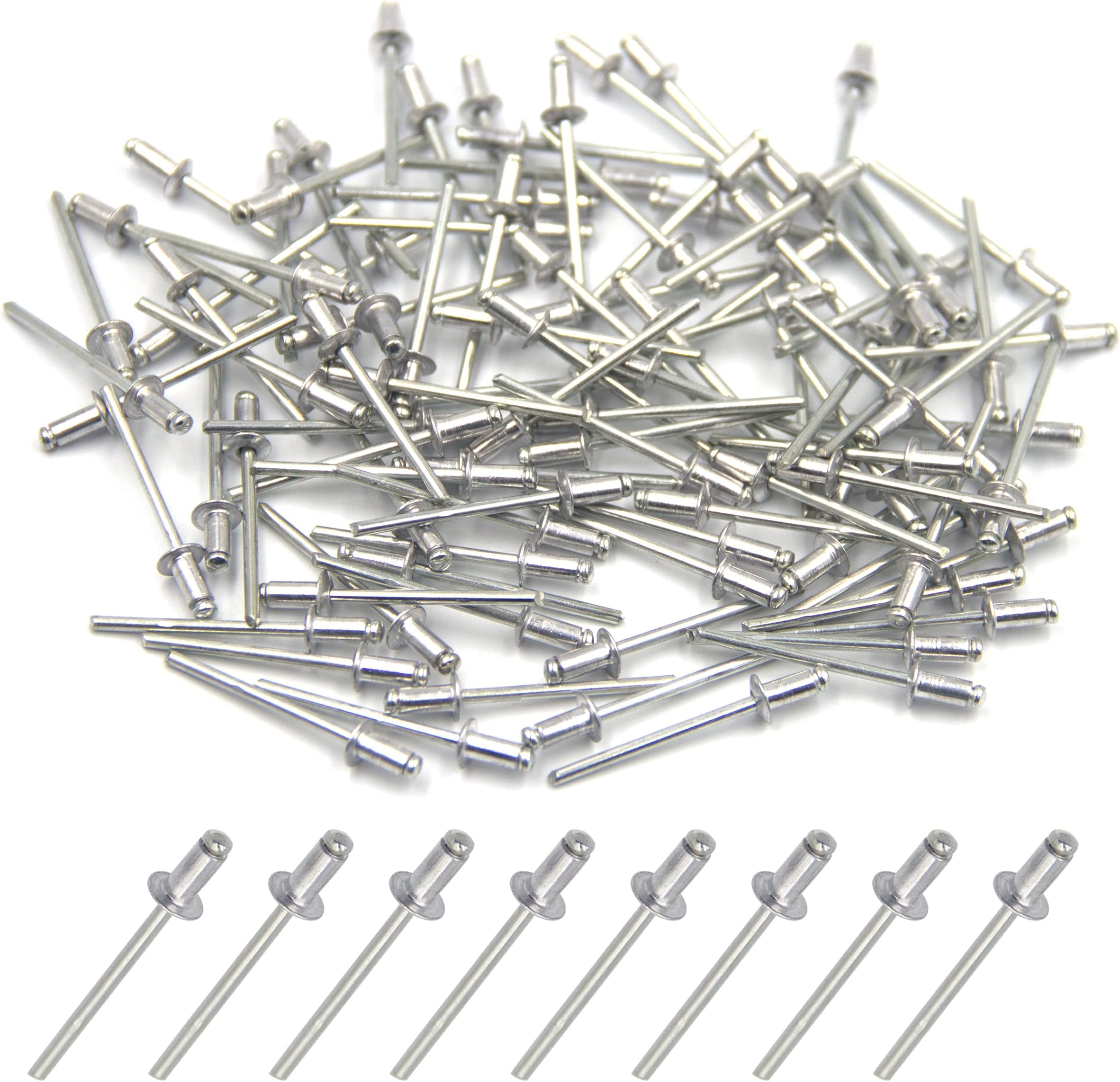 RAPID 5000377, Rivets Standard, ø 3, 2 x 8 mm, 100 pièces, Forêt inclus ...