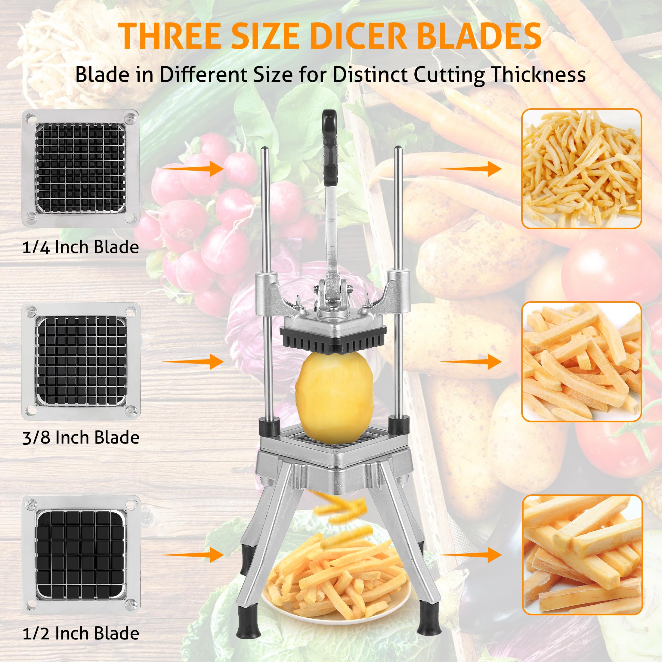 Snapklik.com : Commercial Vegetable Chopper Dicer Commercial Onion ...