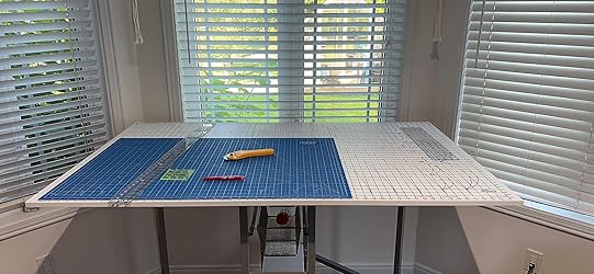 Sew Ready 13386 Height Adjustable, Quilting Fabric Cutting Folding ...