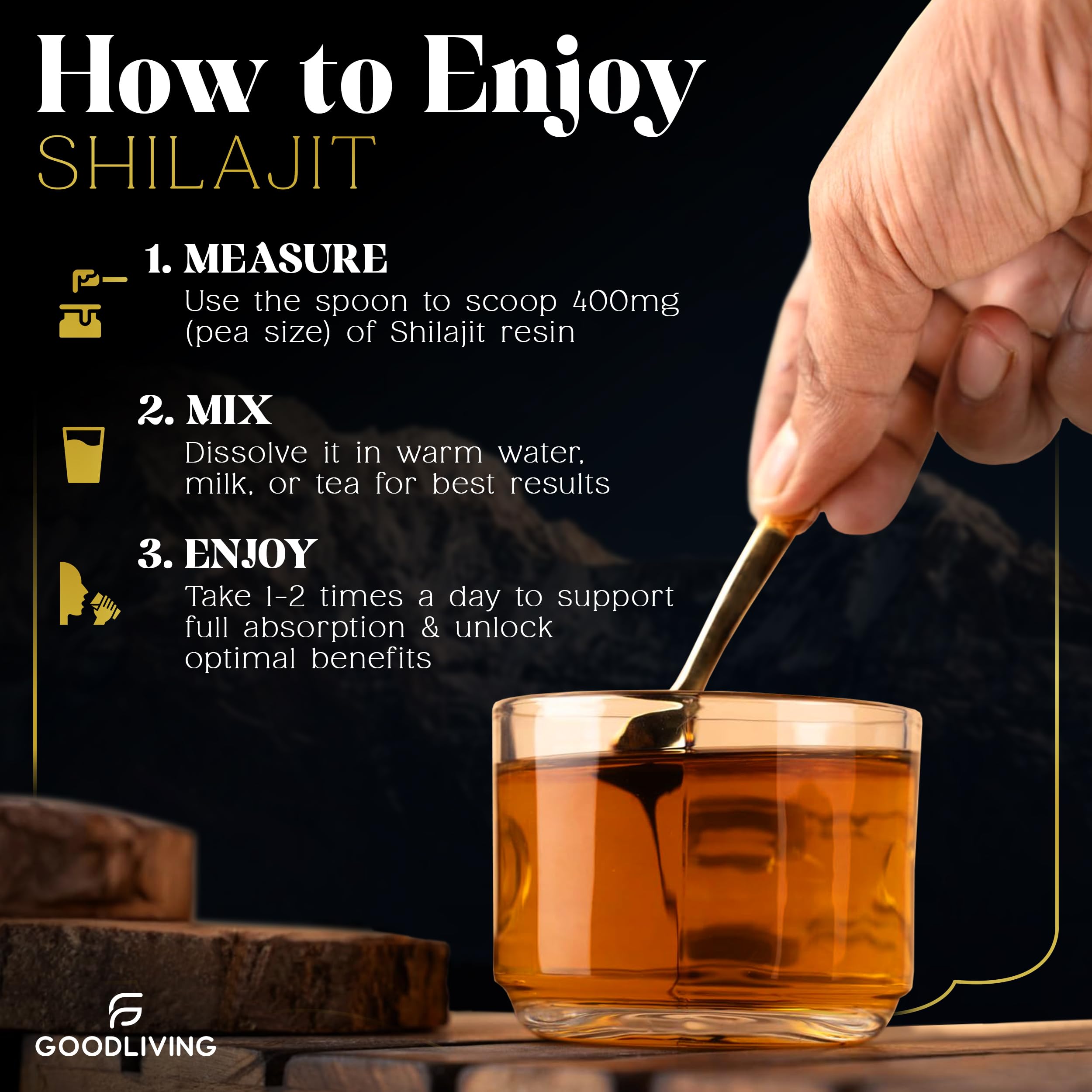 Snapklik.com : GoodLiving Pure Shilajit Resin Pure Himalayan Shilajit ...