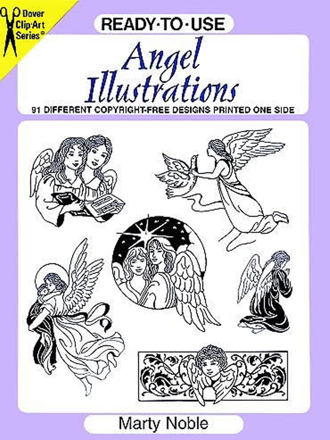 Ready-to-Use Angel Illustrations (Dover Clip Art Ready-to-Use): Noble ...