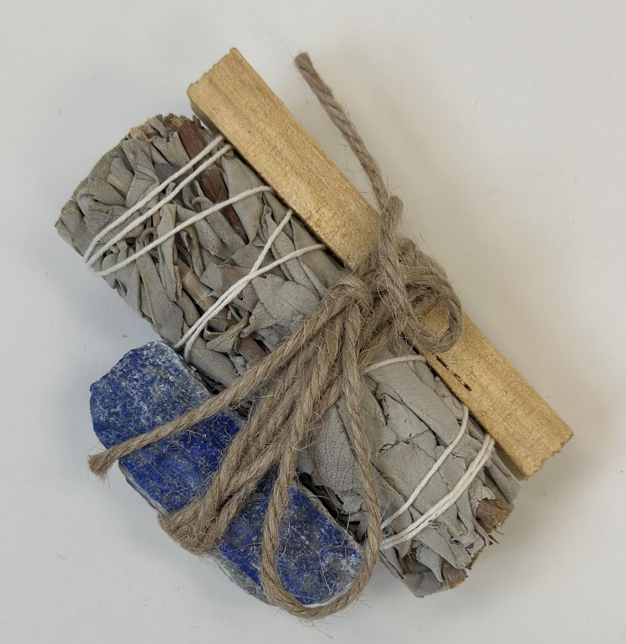 Amazon.com: White Sage Stick with Crystal : Home & Kitchen