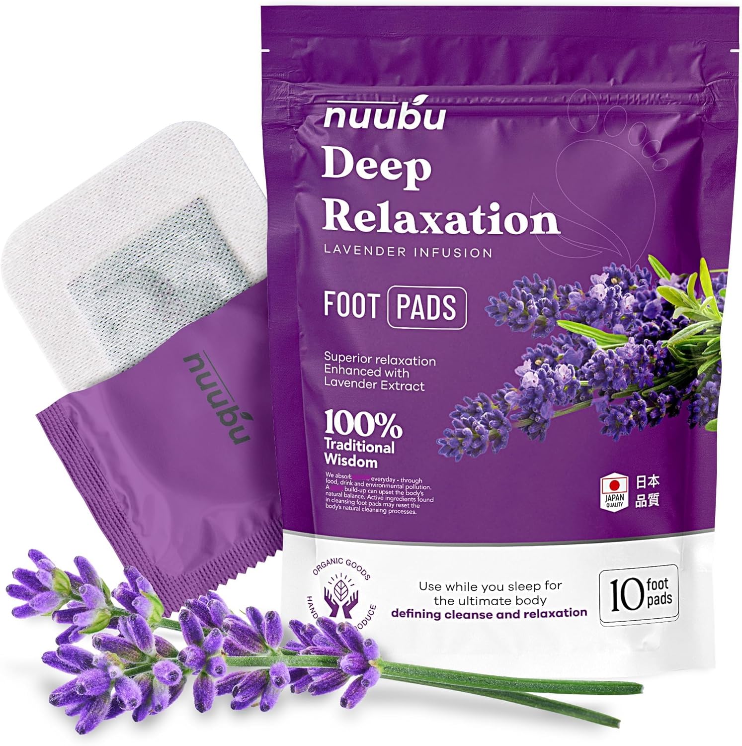 Amazon.com: Nuubu | Deep Cleansing Foot Pads for Stress Relief, Better ...