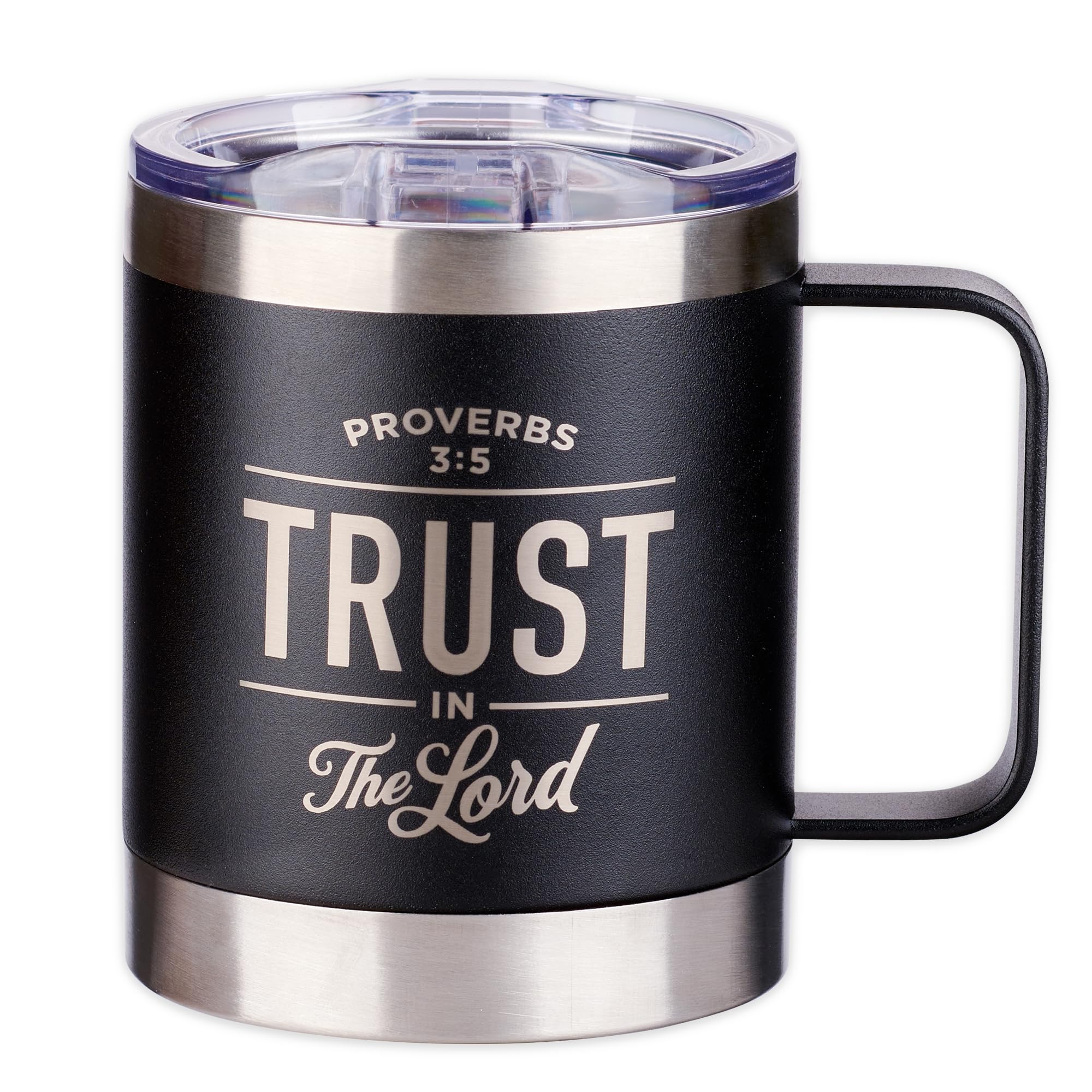 Amazon.com | Christian Art Gifts Trust In The Lord Stainless Steel ...