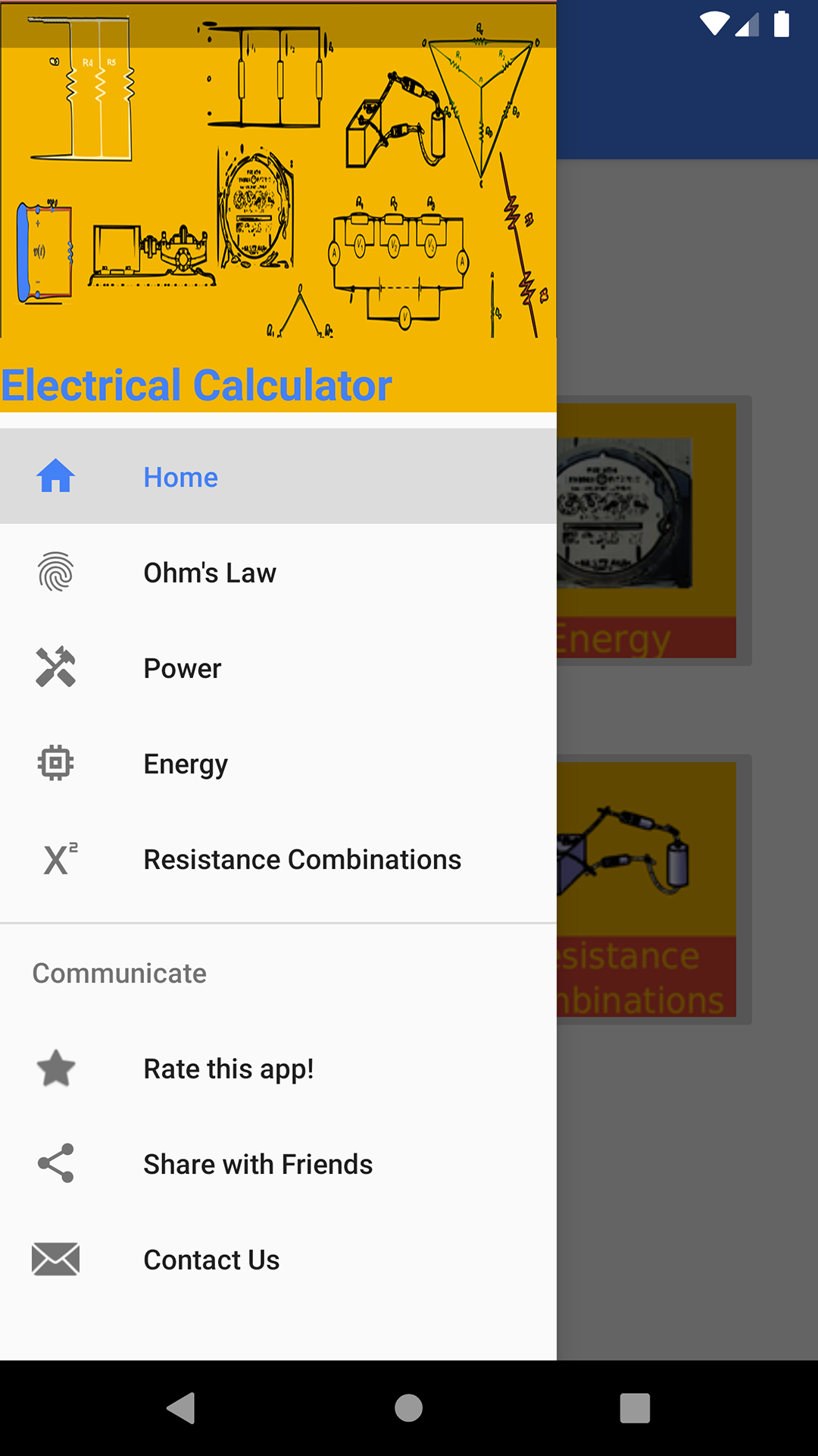 Electrical Calculator:Amazon.co.jp:Appstore for Android