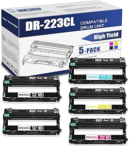 Amazon.com : DR223CL Compatible DR-223 Drum Unit Replacement for Brother DR-223CL MFC-L3770CDW ...