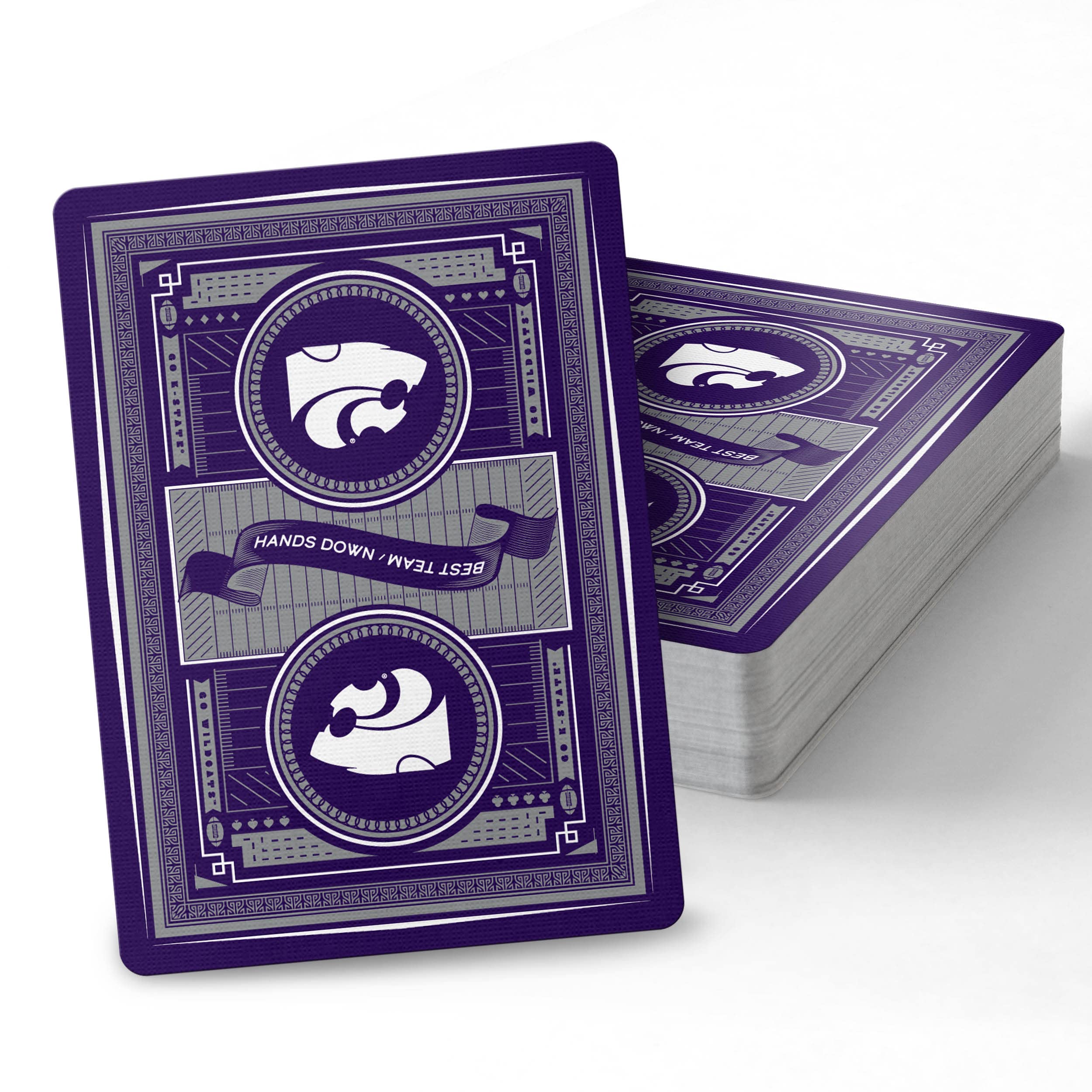 NCAA Playing Cards YouTheFan Kansas State Wildcats Playing Cards ...