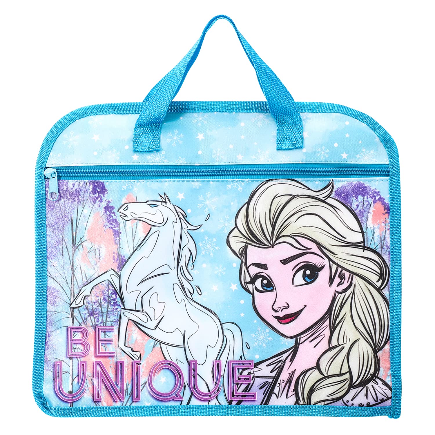 Frozen Kids Childrens Zipped School Book Bag Primary Reading Bag ...