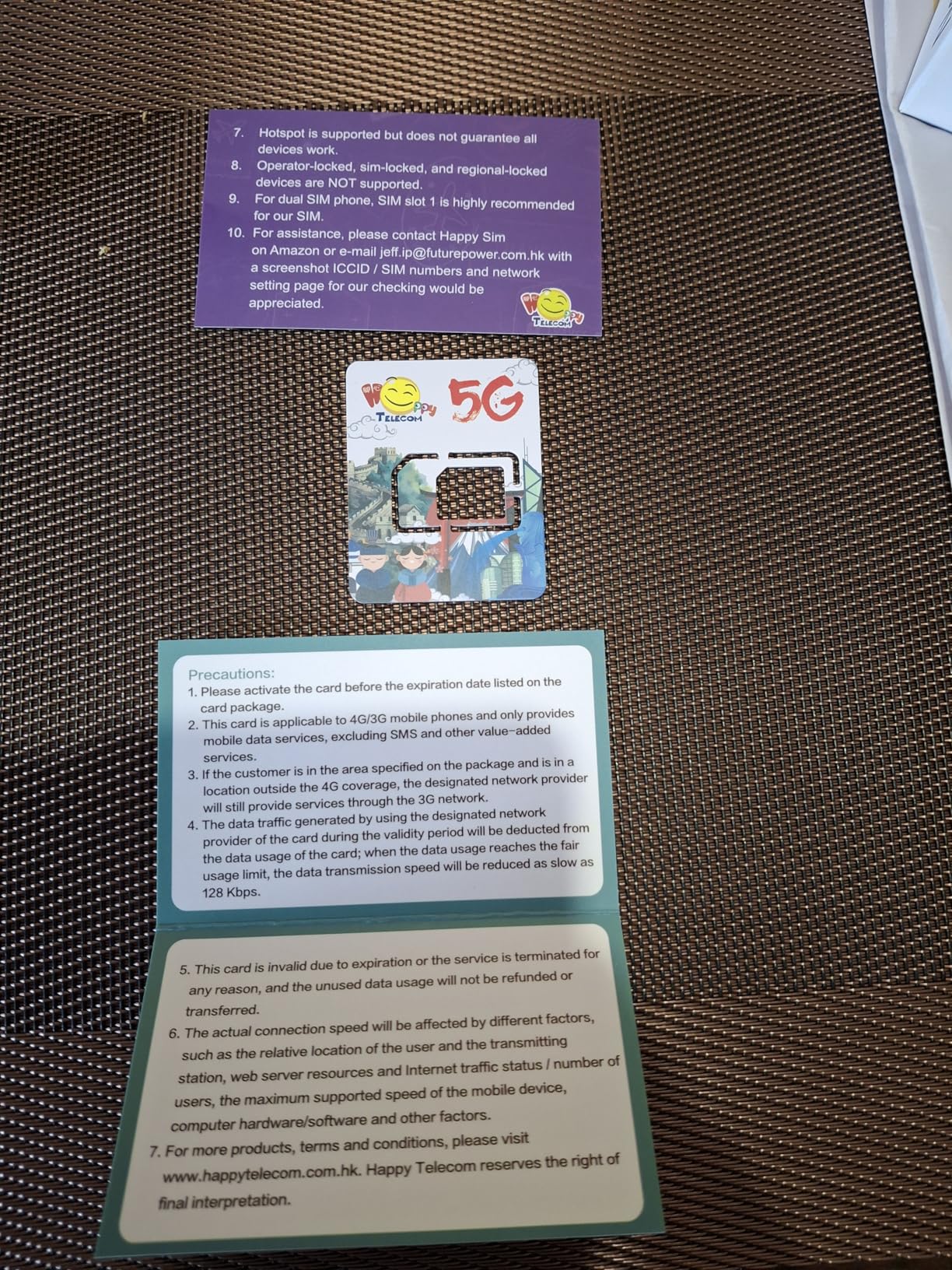 Happy 5G Australia and New Zealand 15 Days Unlimited Data Travel Sim ...