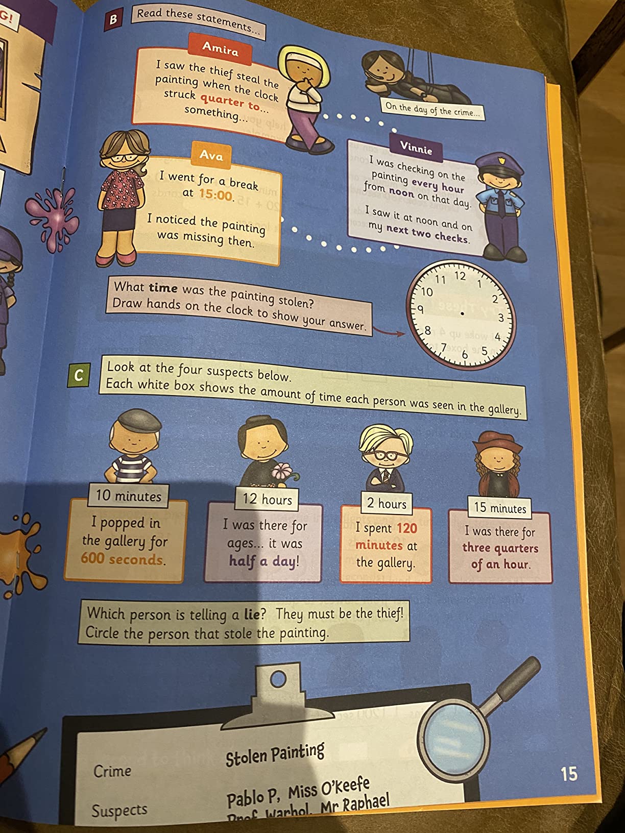 Telling the Time Activity Book for Ages 7-9 eBook : CGP Books, CGP ...