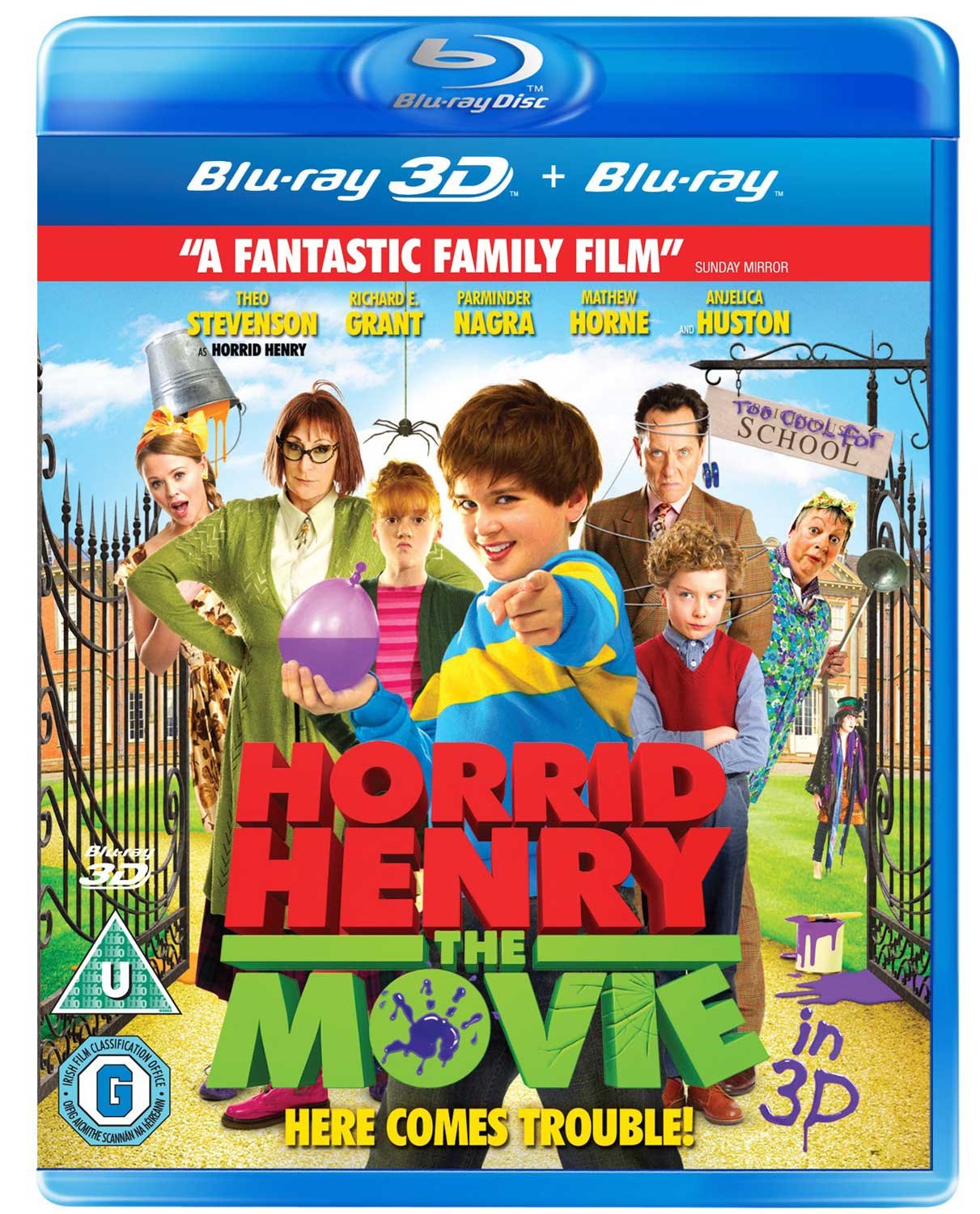 Amazon.com: Horrid Henry: The Movie (Blu-ray 3D + Blu-ray) : Movies & TV