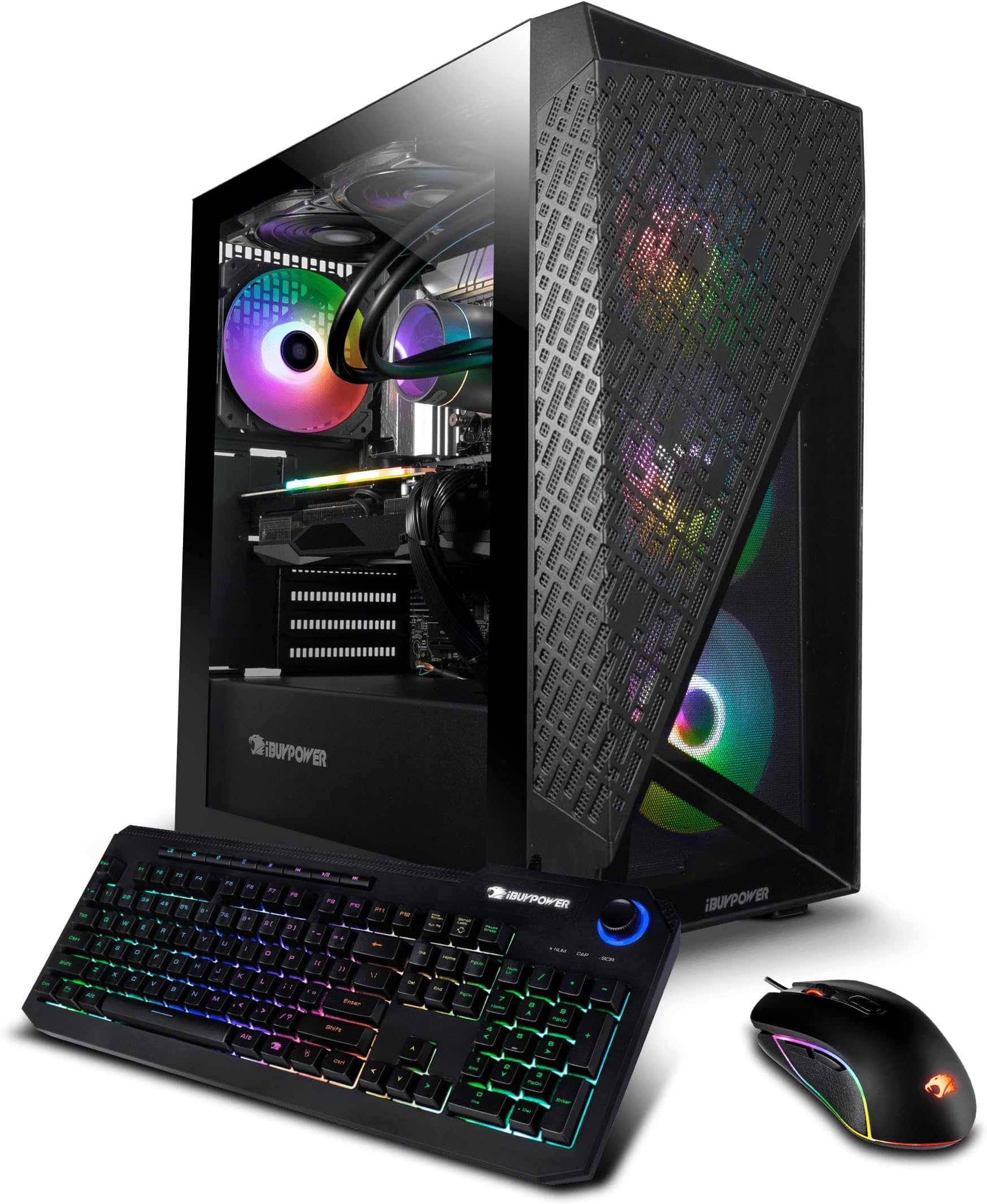 Amazon.com: iBUYPOWER TraceMesh 7 Gaming Desktop PC, 14th Gen Intel 20 ...
