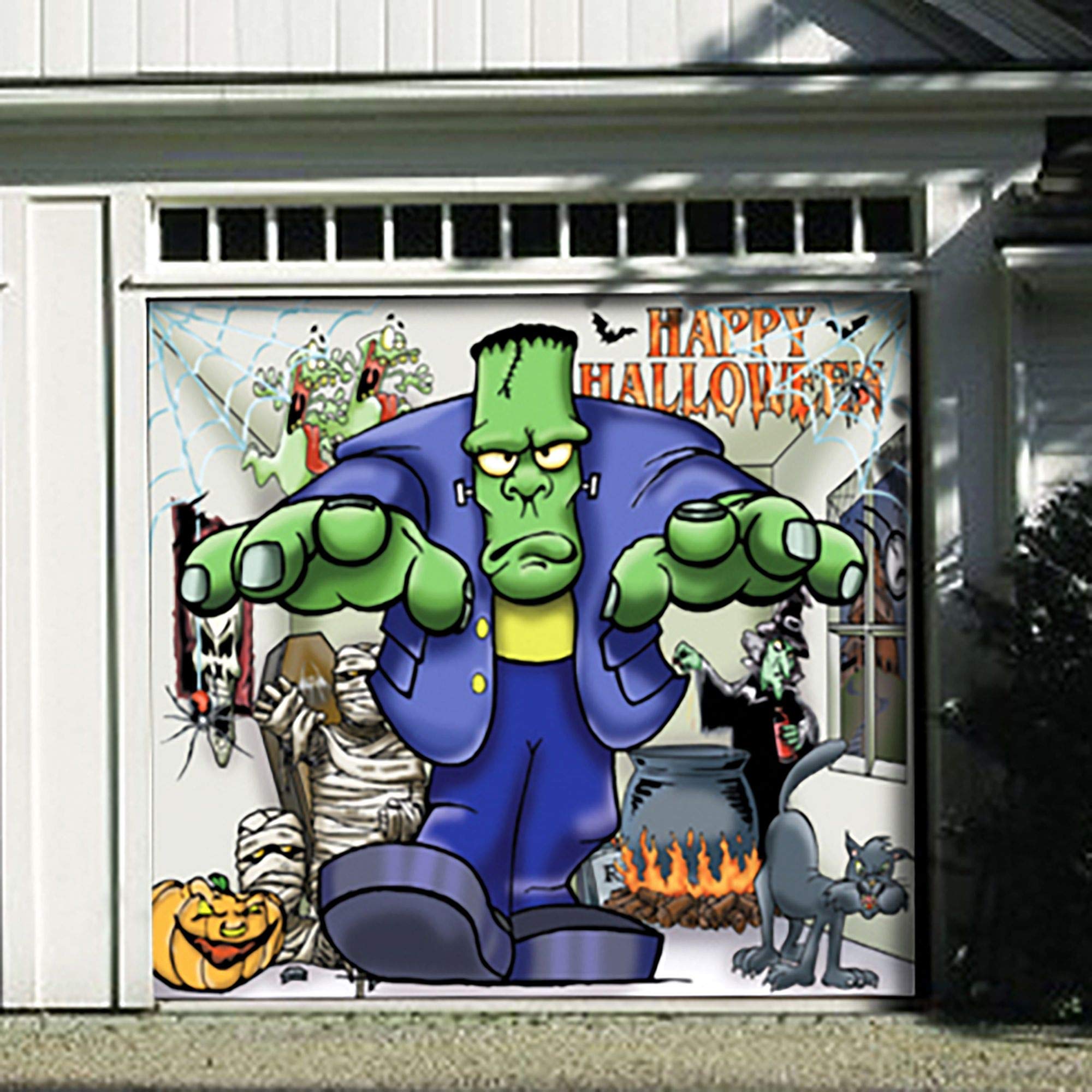 Frankenstein Door Poster
