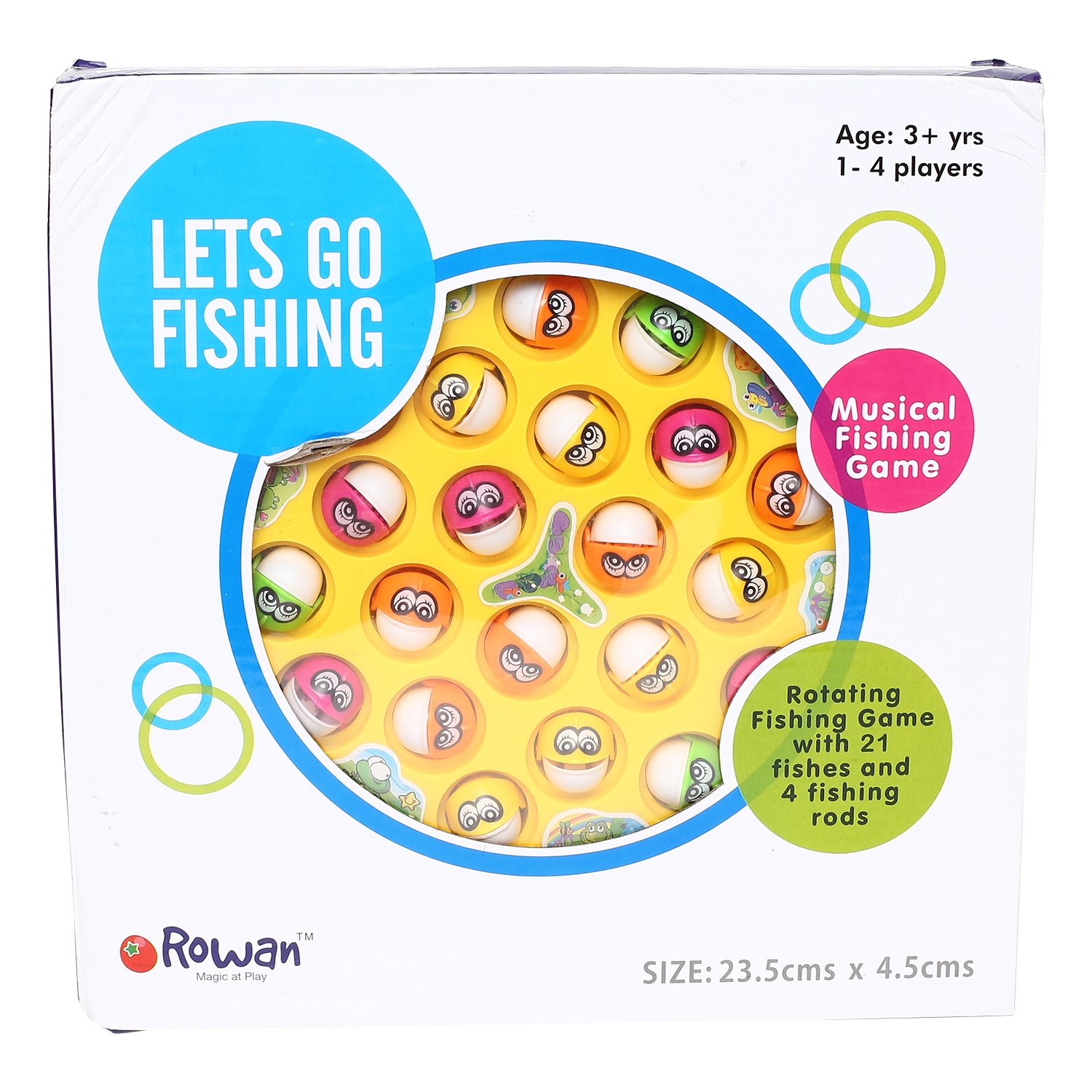 Buy Rowan Rotating Musical Fishing Game, Multicolor Online at Low ...