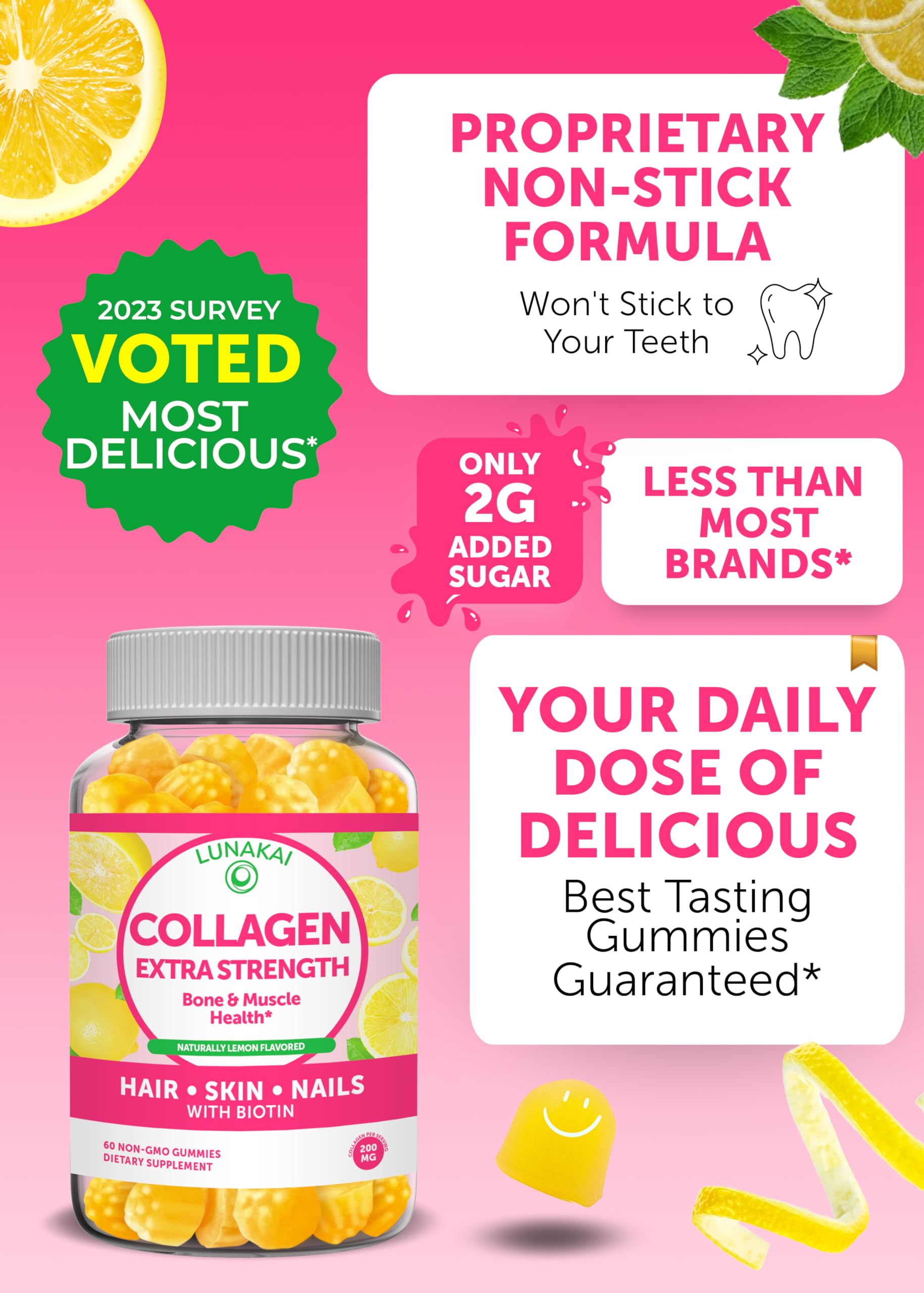 Snapklik.com : Collagen And Vitamin D3 Gummies Bundle - Non-GMO, Gluten ...