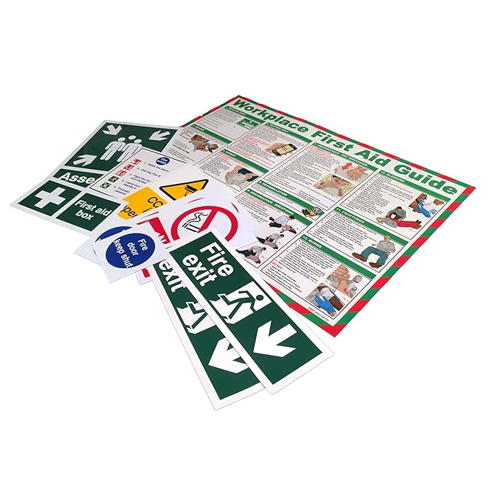 Buy Laminated Workplace First Aid Poster 590mm x 420mm Complete With ...