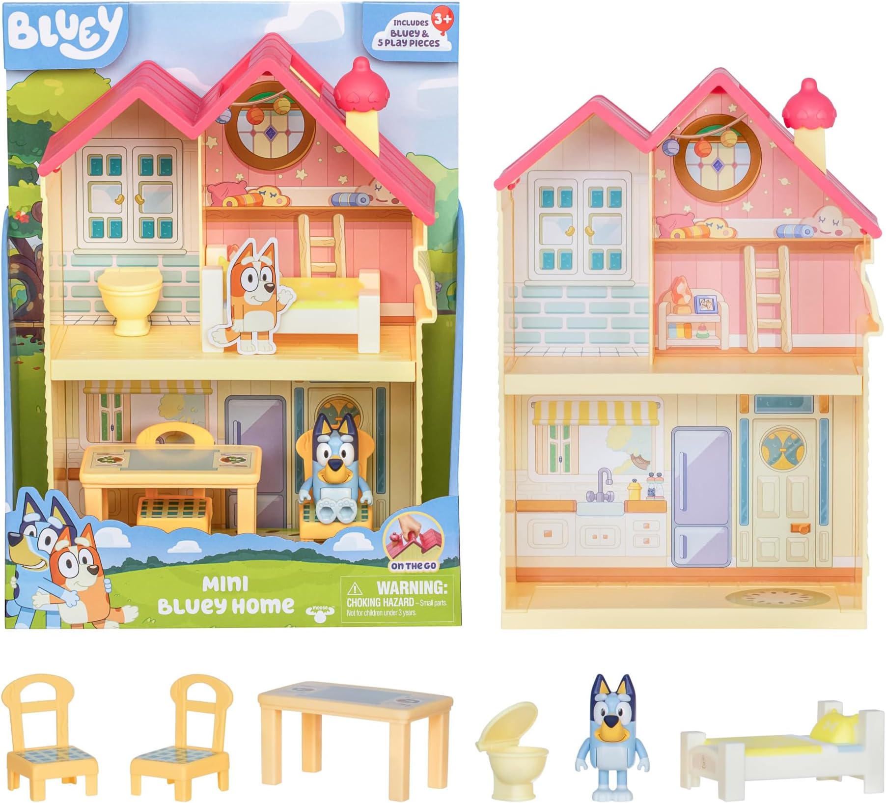 Bluey New 2023 Ultimate Mega Set | 40 Piece 4 Sets in one mega playset ...