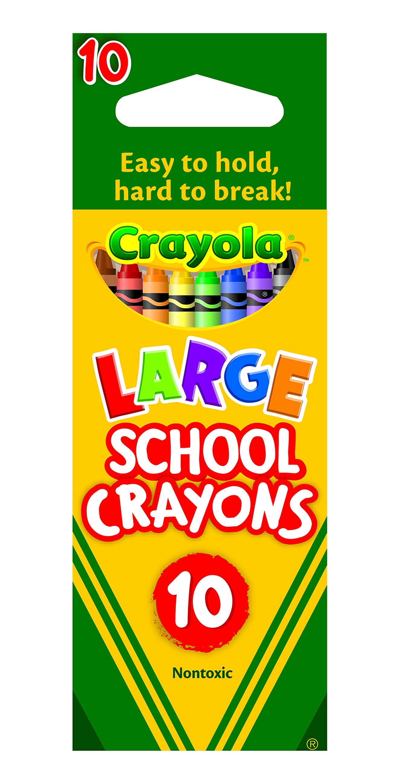 Crayola Large School Crayons 10 Pack - Price History, Comparison ...