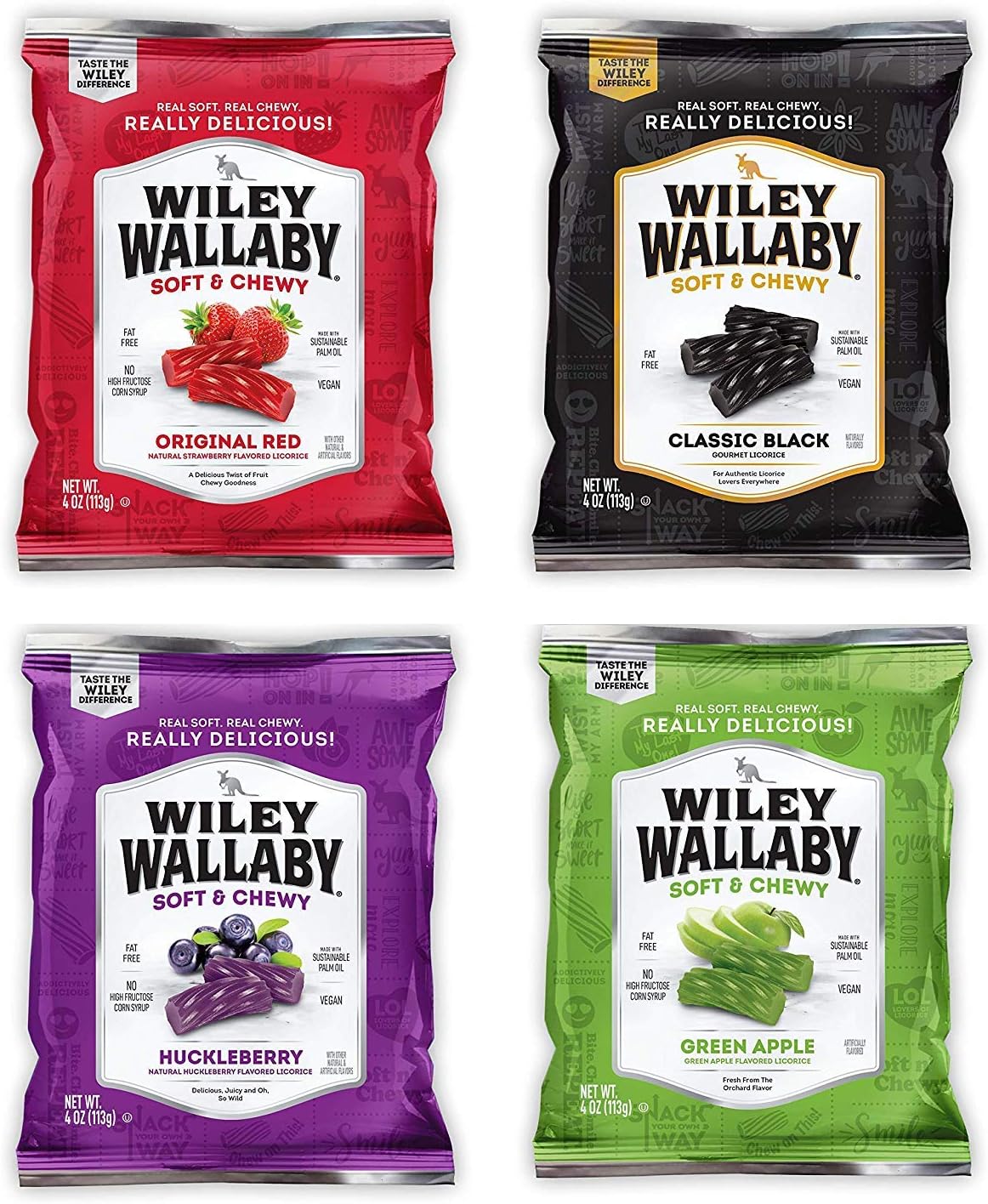 Amazon.com : Wiley Wallaby Australian Licorice Variety Gift Box ...