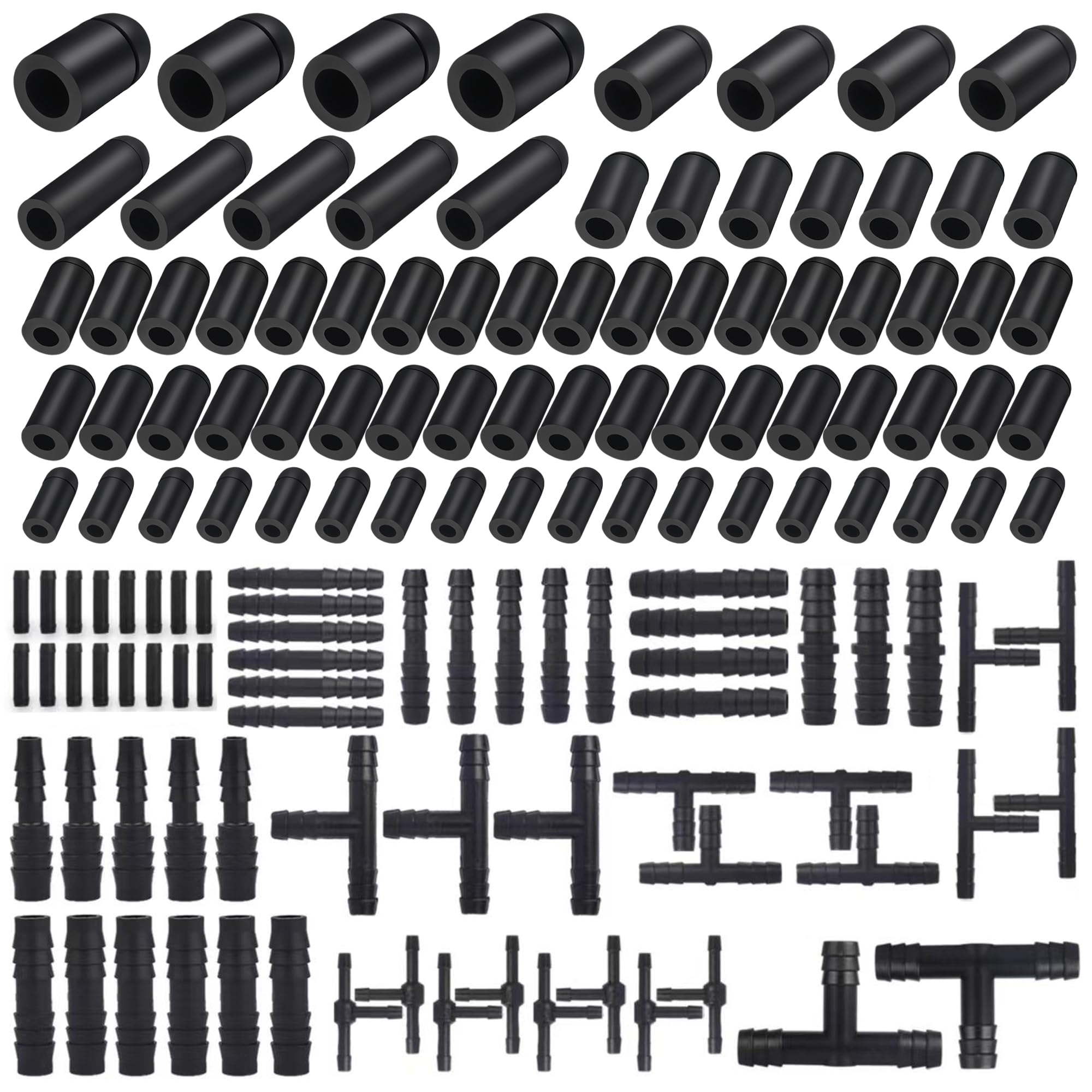 Amazon.com: 115PCS Nylon Vacuum Connectors, 63 PCS Assorted Vacuum ...