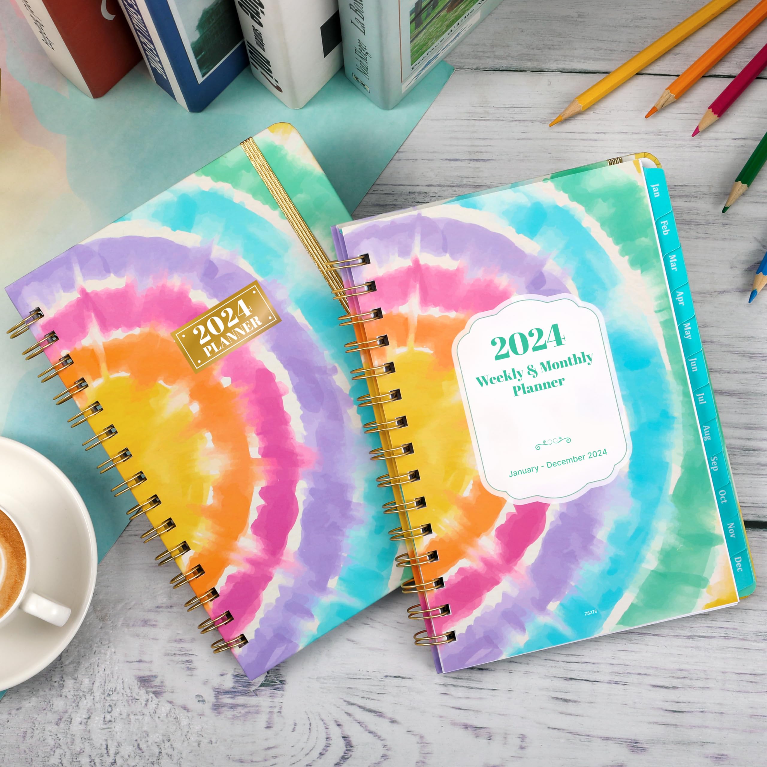 Snapklik.com : 2024 Planner Planner 2024, Jan 2024 - Dec 2024, Weekly ...