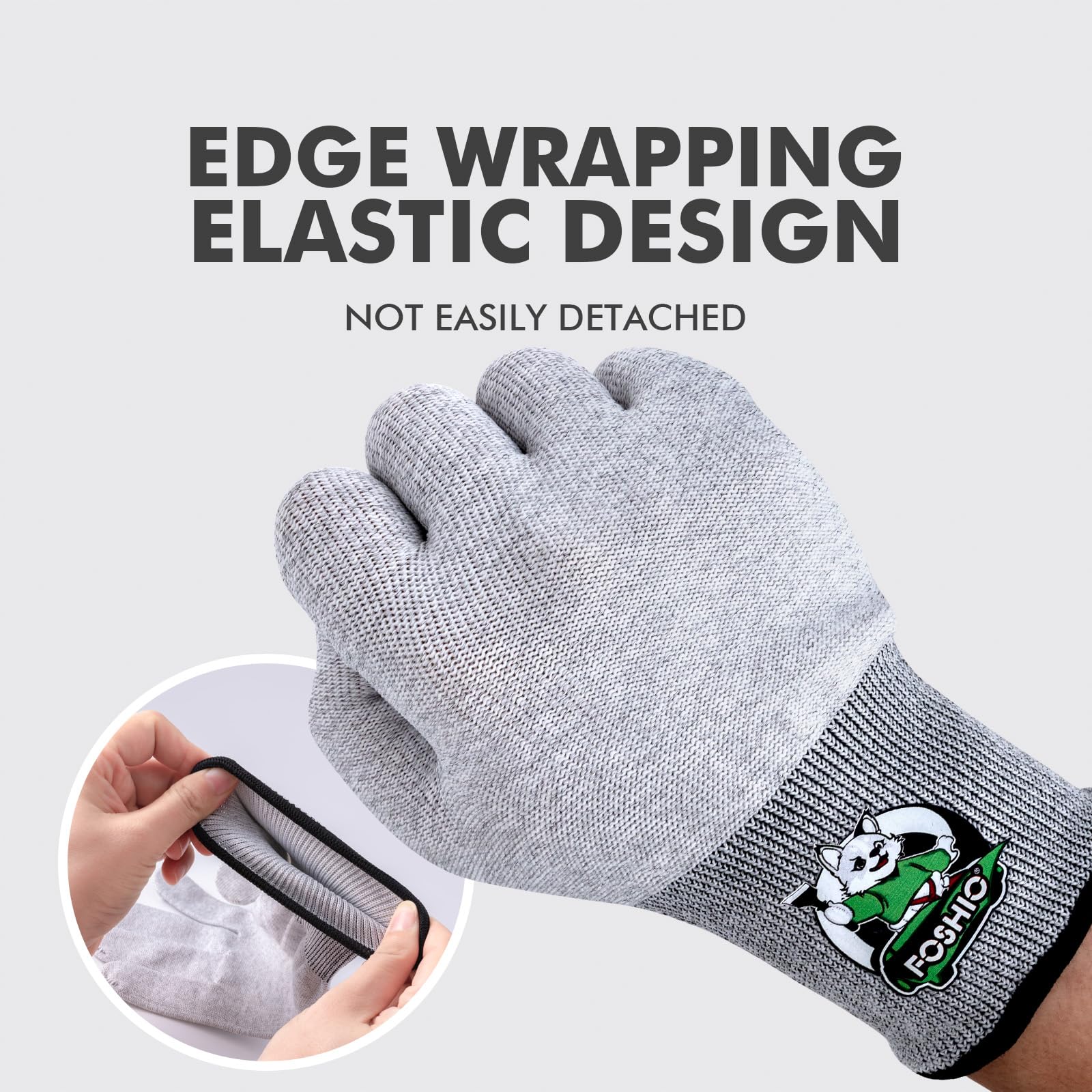 Snapklik.com : Grey Vinyl Wrap Gloves, Professional Carbon Fiber Anti ...