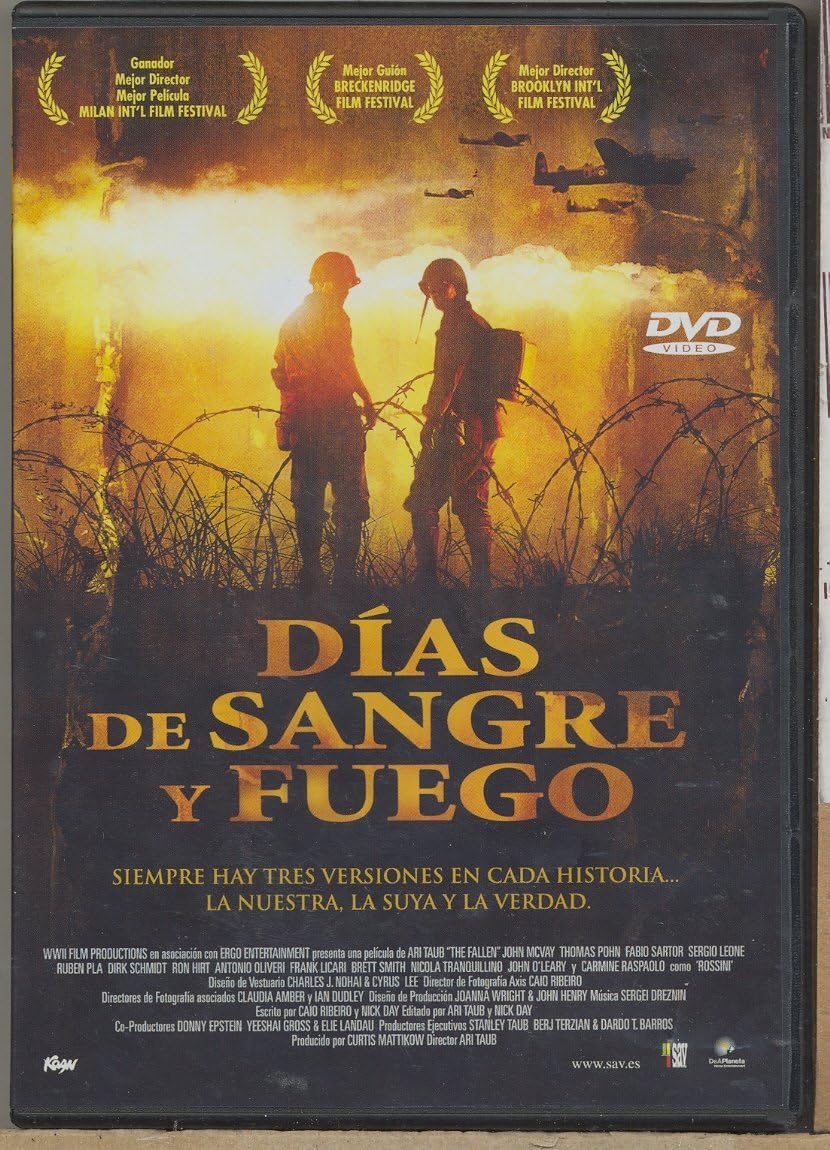 Dias De Sangre Y Fuego [DVD] : Amazon.com.mx: Películas y Series de TV