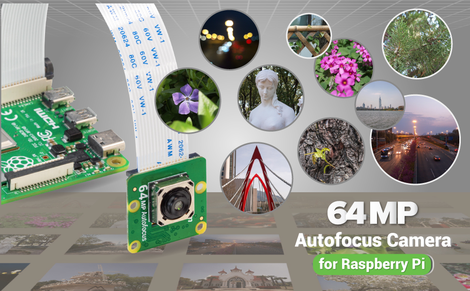 Watch Arducam 64MP Autofocus Raspberry Pi Camera Module B0399 on Amazon ...