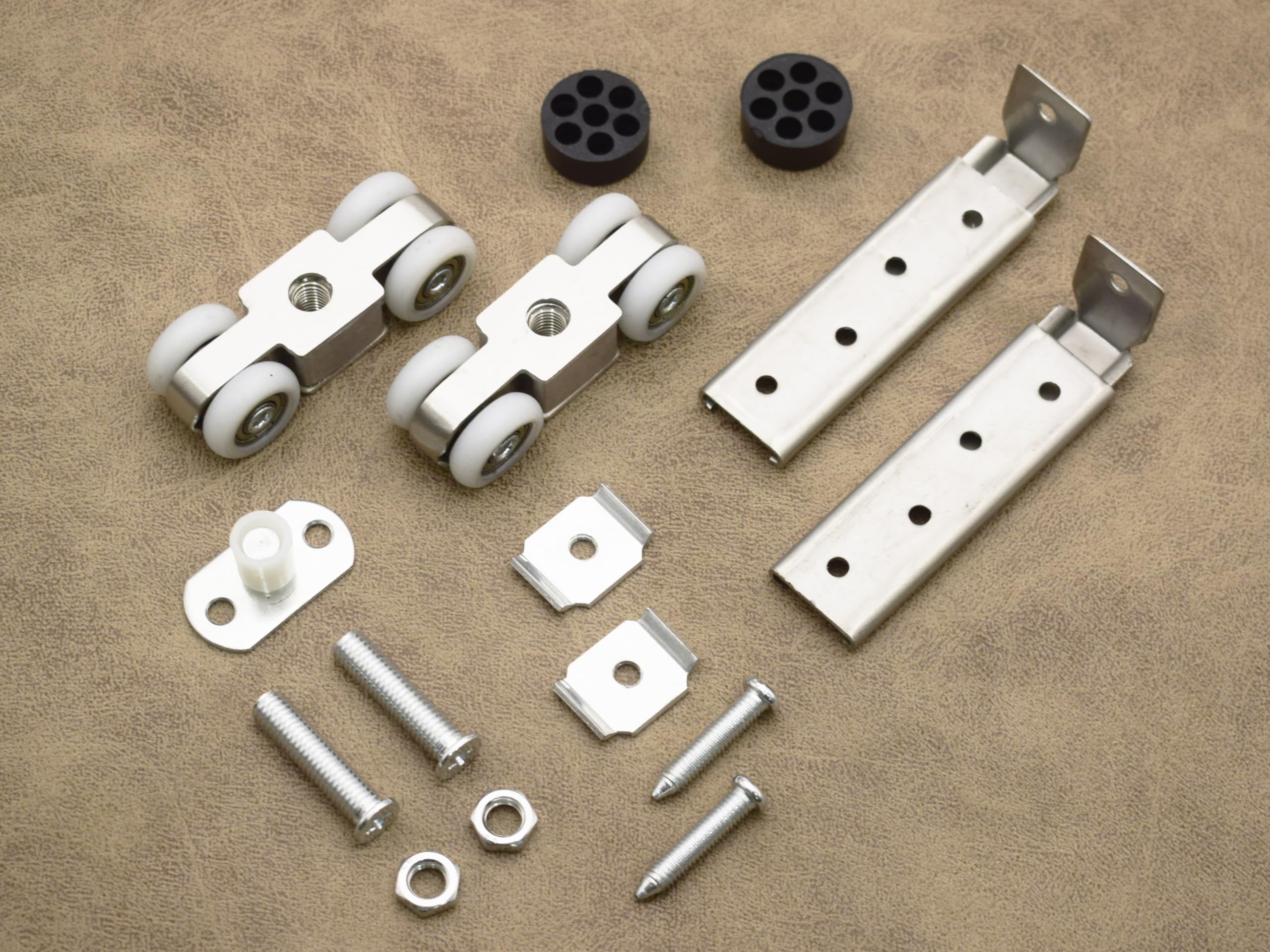 RAB 4 Wheels Door Track Roller, Roller for C Channel, Hanging Wheel ...