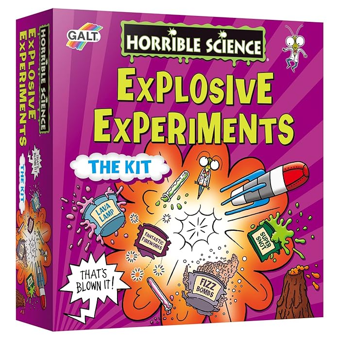 Buy Galt Toys, Horrible Science - Explosive Experiments, Science Kit ...