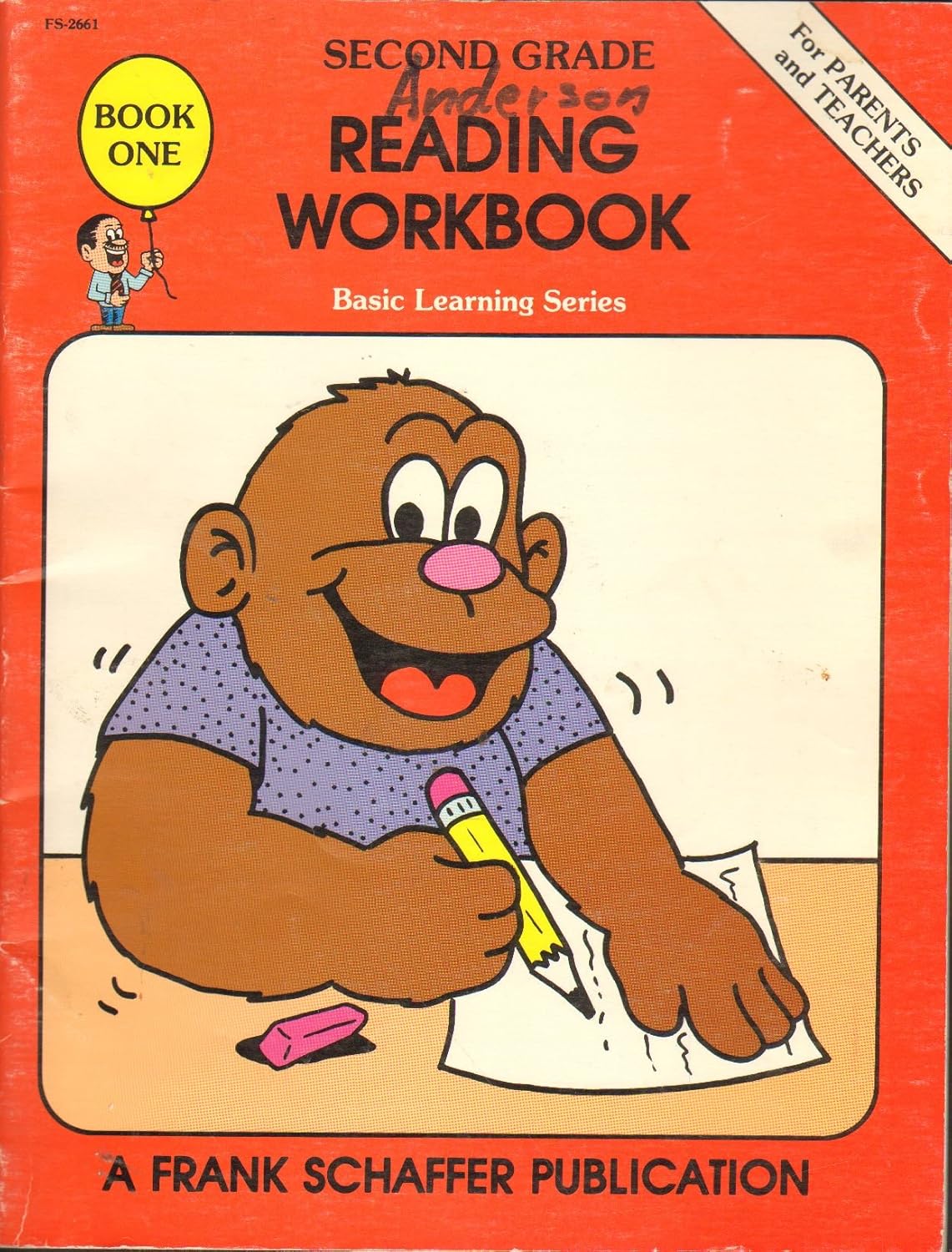 Second Grade Reading Workbook (Basic Learning Series) Book One by Frank ...