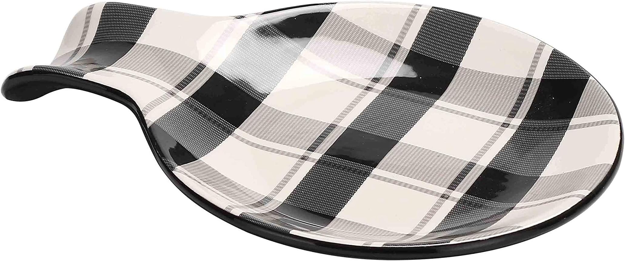 Amazon.com: First of a Kind Hand Stamped Stoneware Spoon Rest - Durable ...