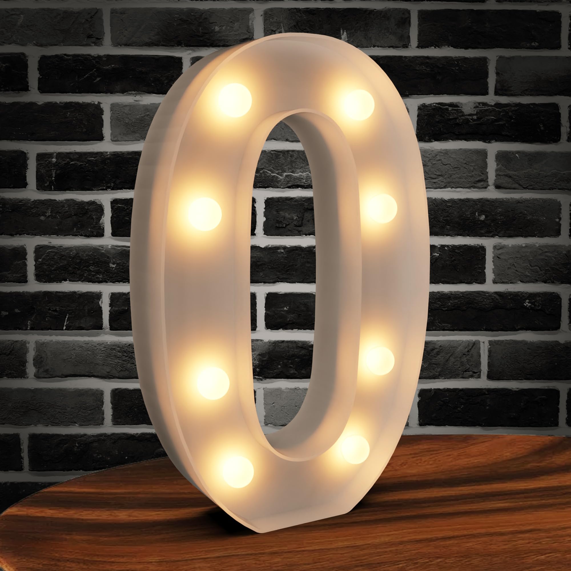 Amazon.com: Marquee Numbers Light up Numbers, 0-9 Number Battery ...