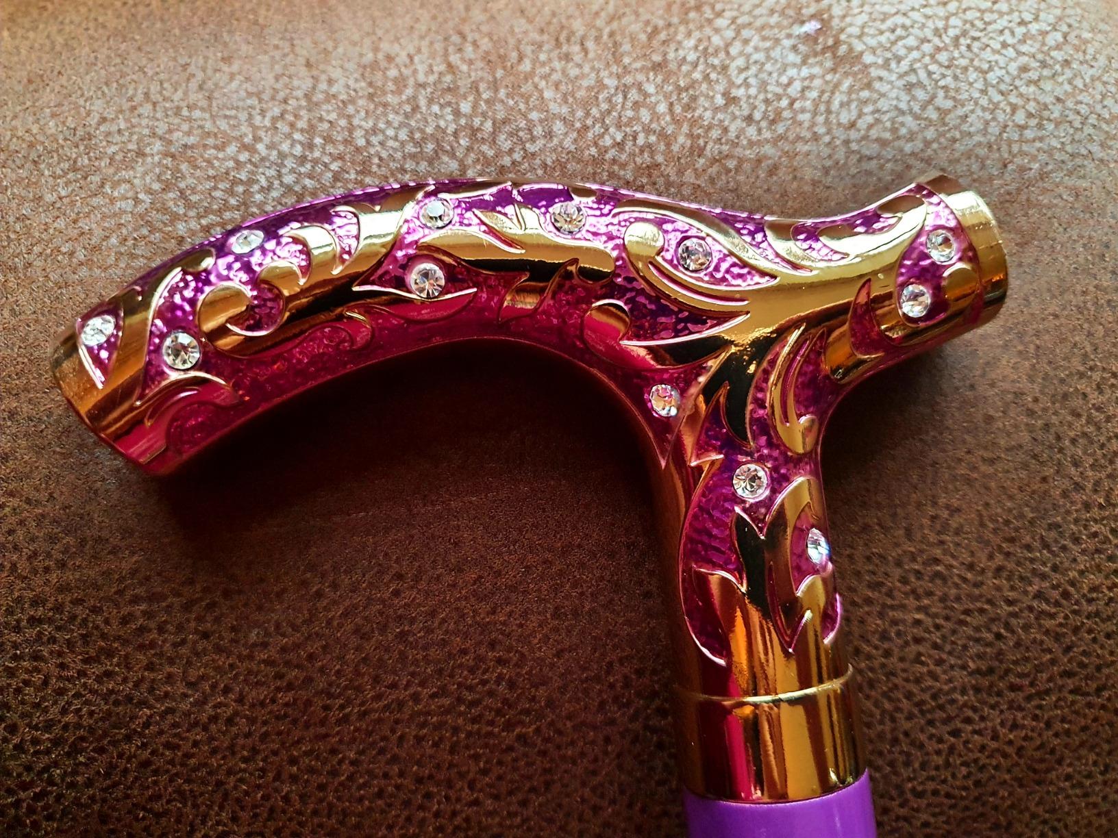 The Noble Collection DC Joker Cane - 37.5in (95cm) Wood & Die Cast ...