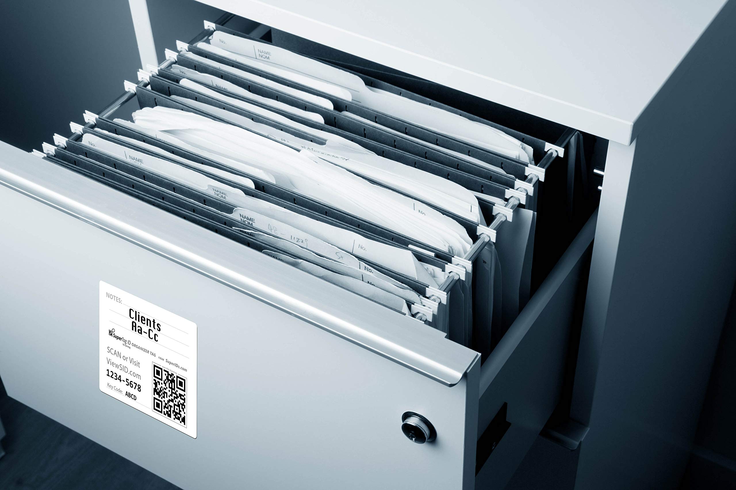 Setyl Adhesive Heavy Duty Asset Labels - 100 Pack - Suitable for All IT ...