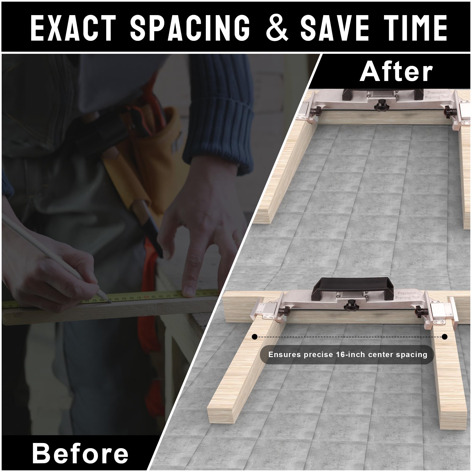 Snapklik.com : Adjustable Framing Tools, Upgrade 16 Stud Framing Tool ...