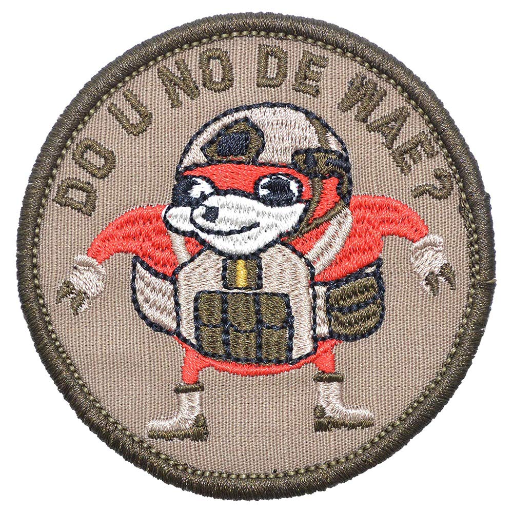 Ugandan Knuckles Do You Know De Wae Patch, Round Morale Patch Tactical ...