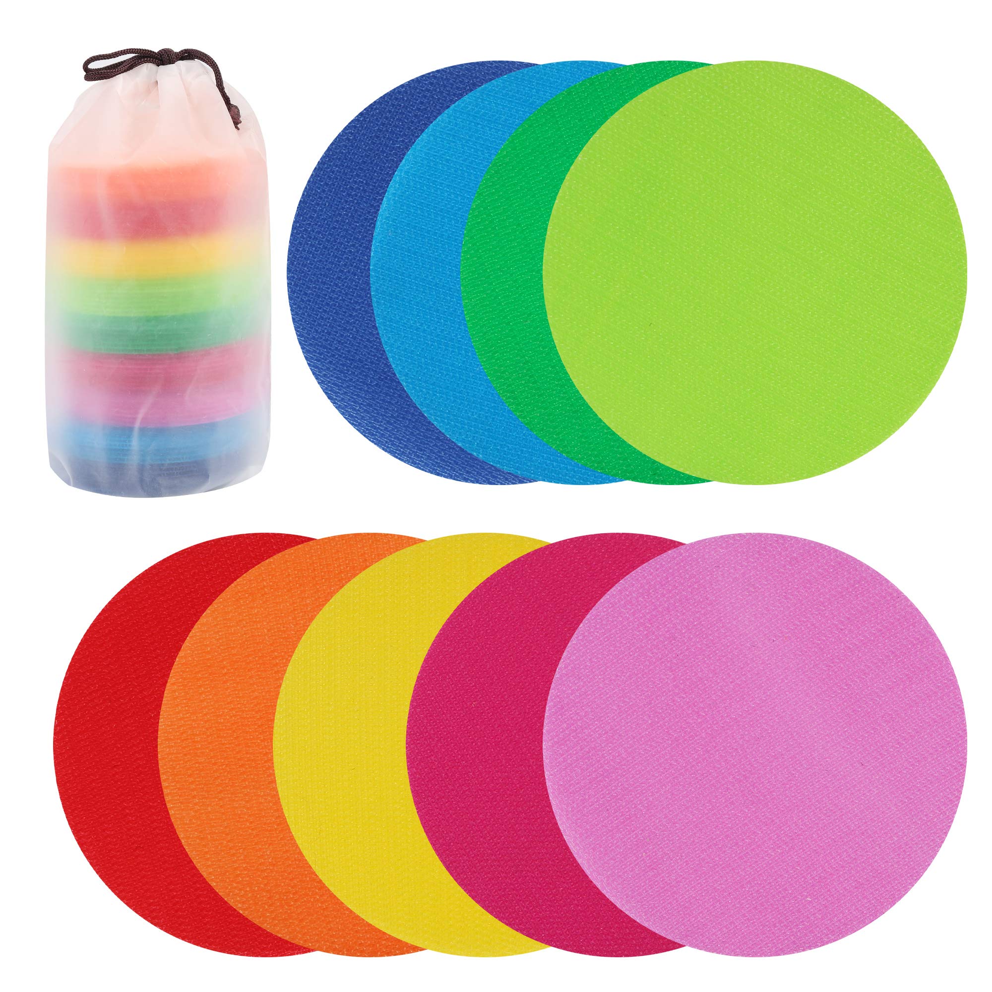 Buy 72 Pieces Spot Markers,Floor Spots,Educate Carpet Markers Sitting ...