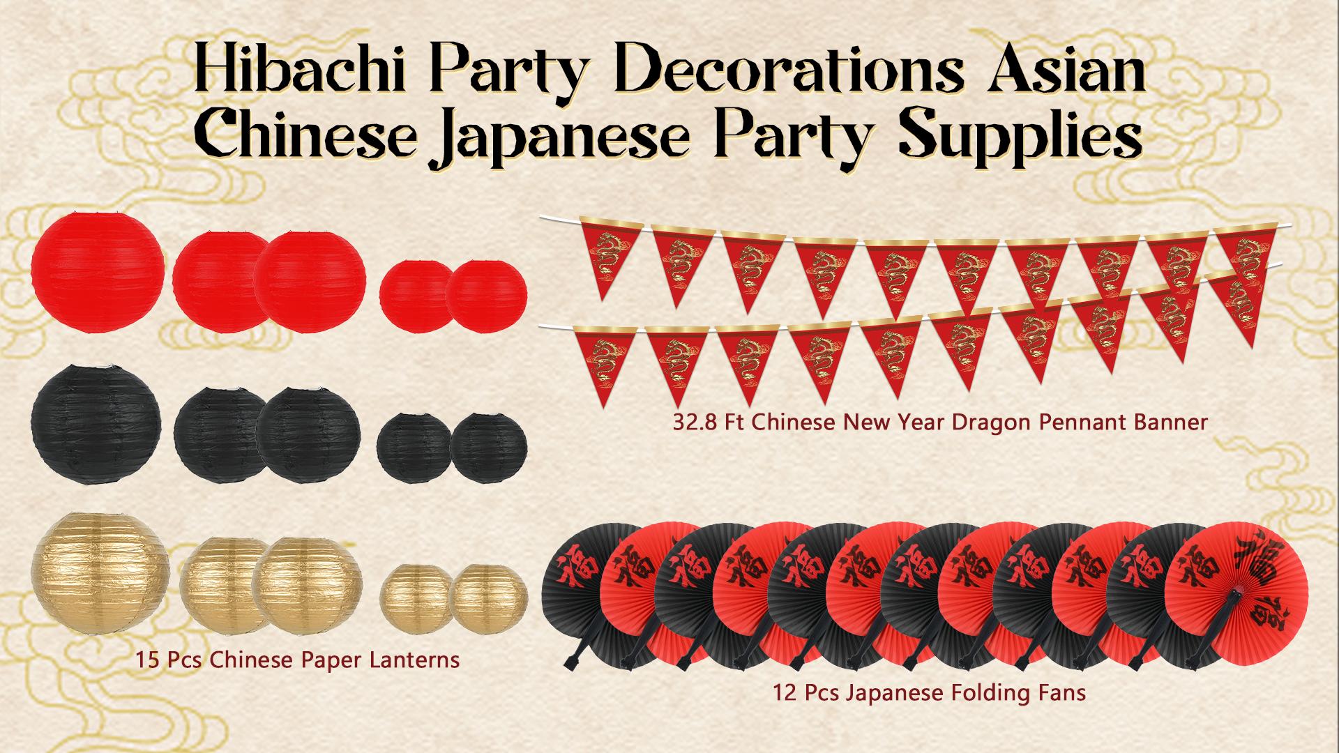 Asian Themed Birthday Party Decorations