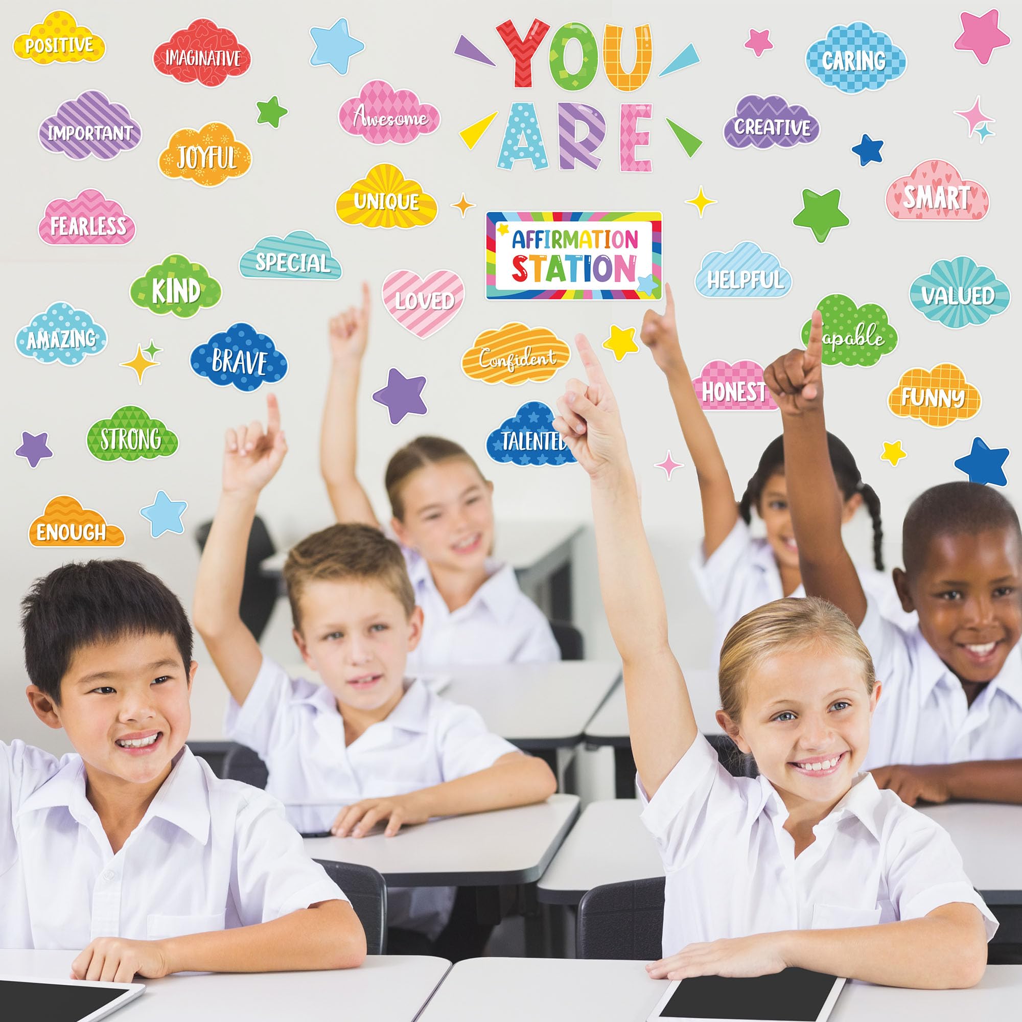 Snapklik.com : Colorful Motivational Phrases Door Decal - Inspirational ...