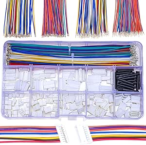 Amazon.com: Tcenofoxy Mini Micro JST Cable Connector Assortment Kit, Compatible with JST-ZH 1.5 ...