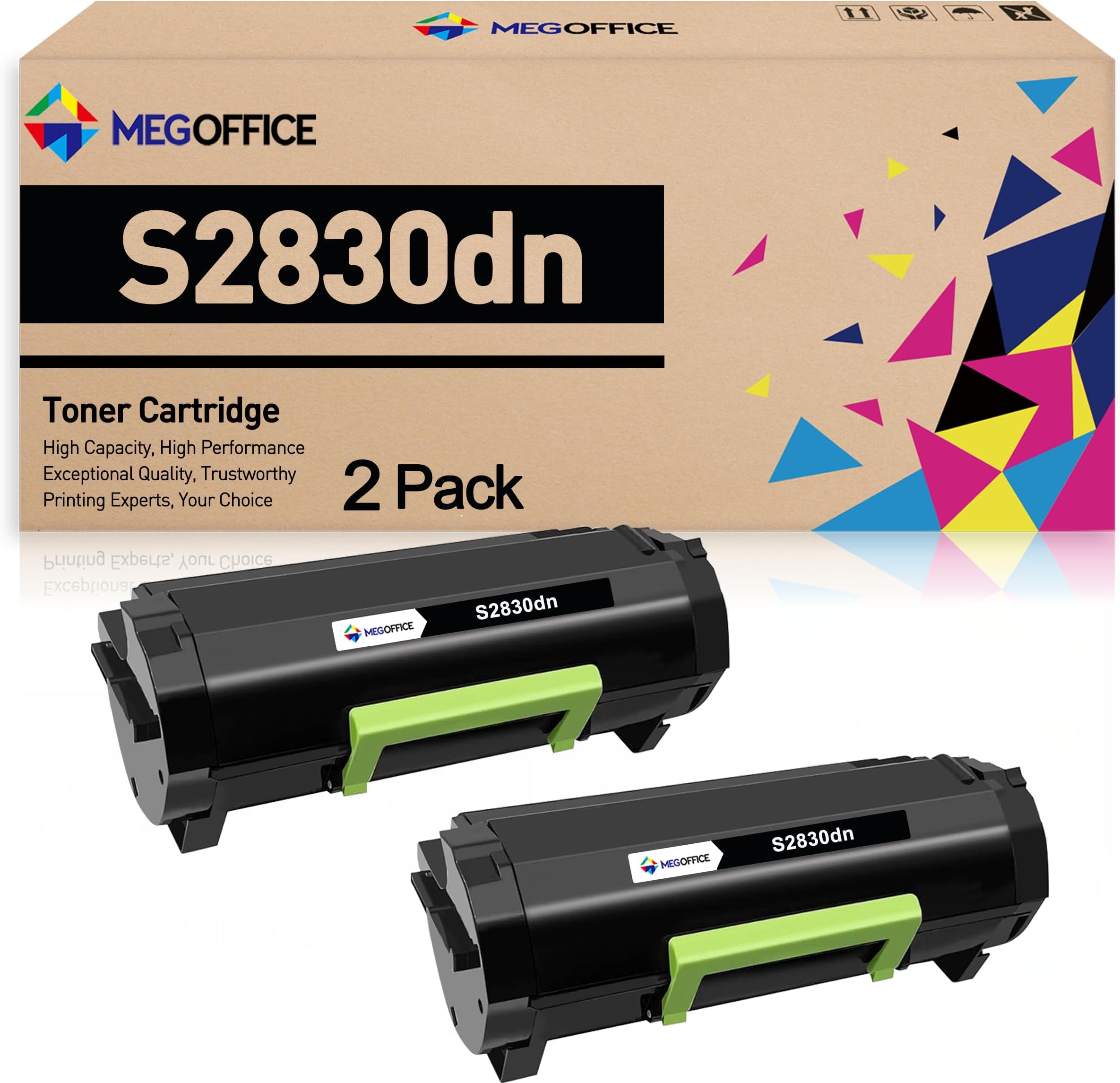 Amazon.com: MEGOFFICE Compatible Toner Cartridge Replacement for Dell ...
