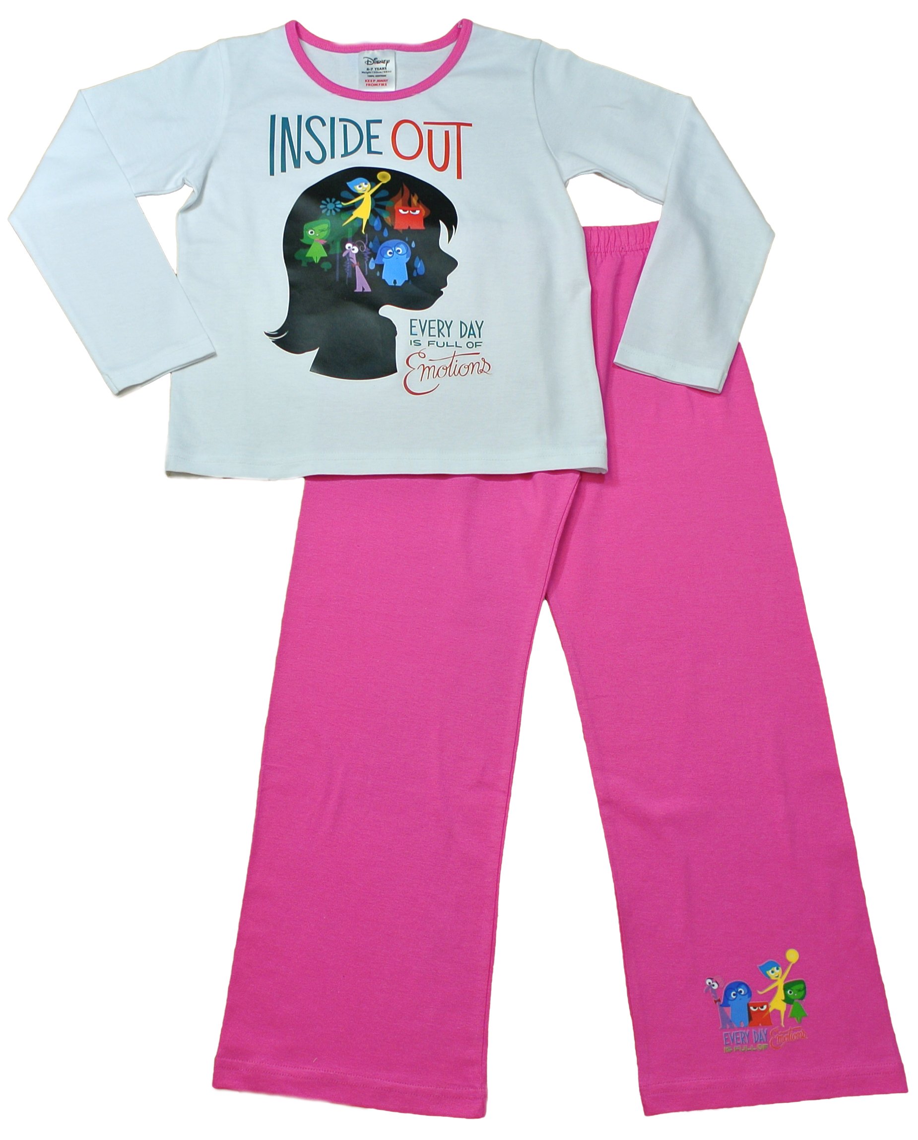 Buy Disney Inside Out Pyjamas Girls Pyjama Disney Pixar Inside Out PJ 6 ...