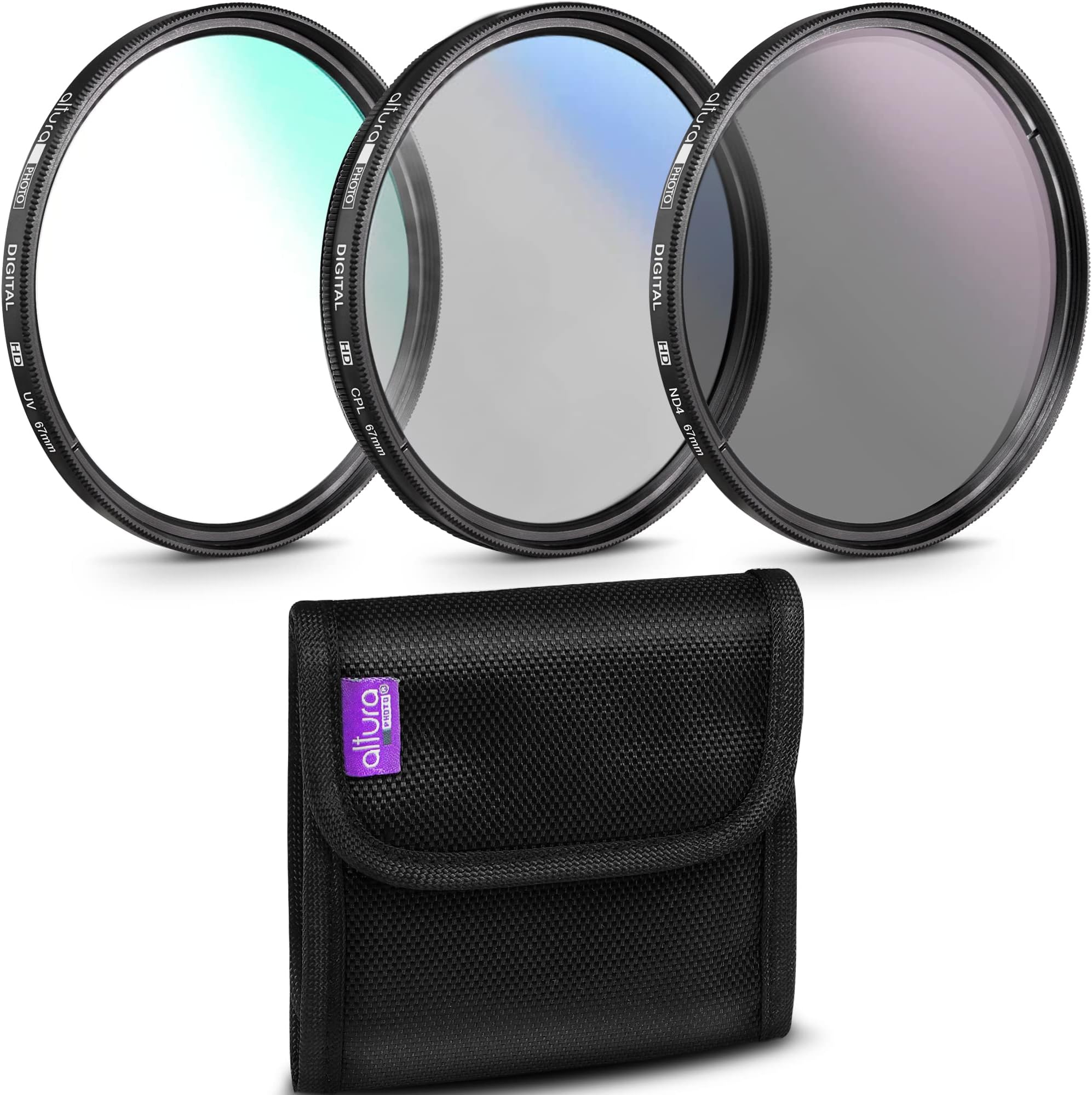 Amazon.com : 67MM Altura Photo Professional Photography Filter Kit (UV ...