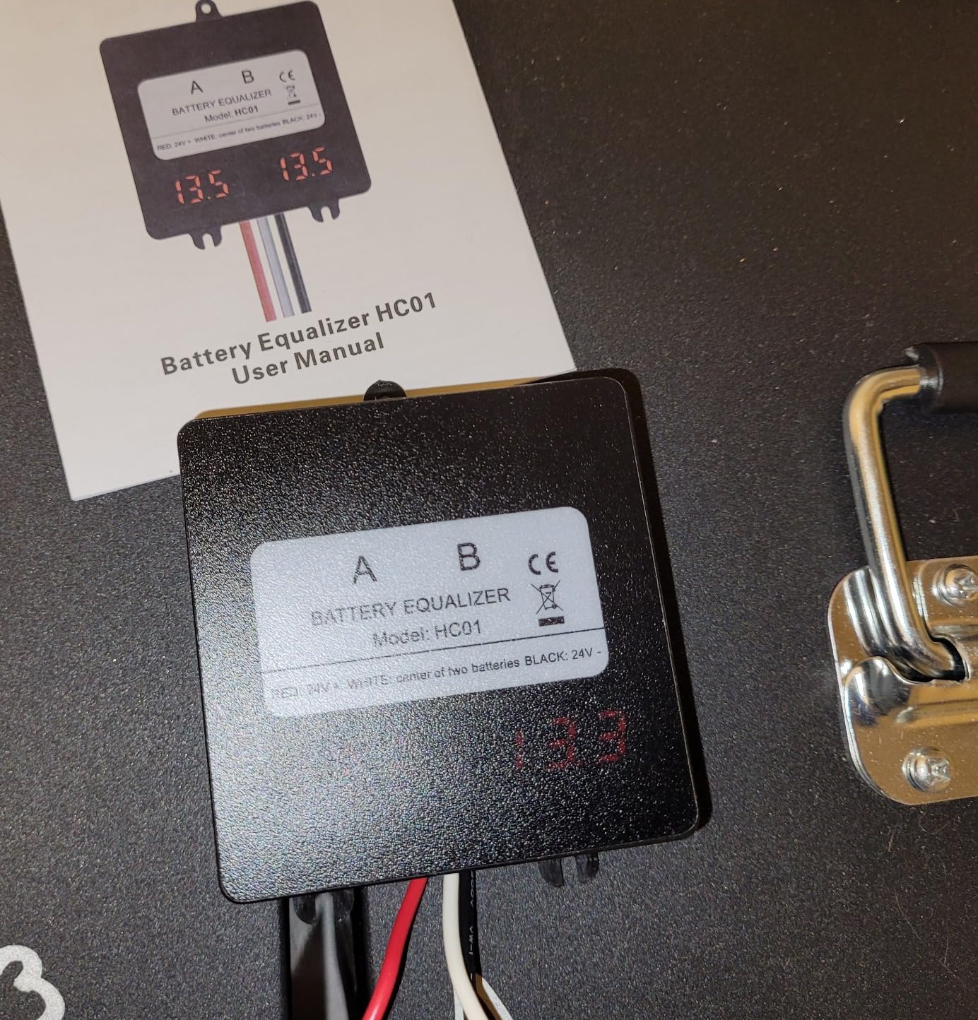 Amazon.com: iSunergy Battery Equalizer 24V - 2 x 12V Battery Voltage ...