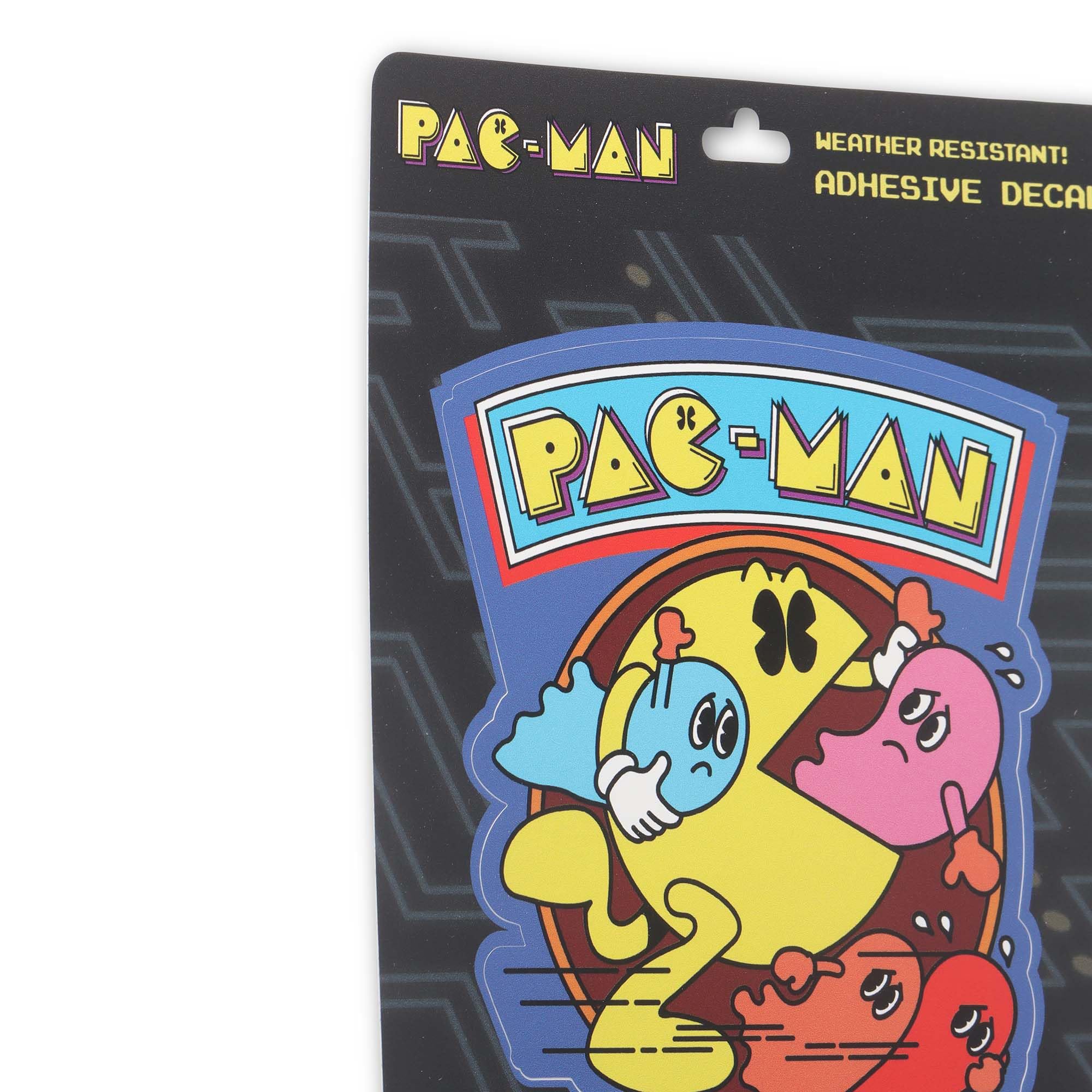 Snapklik.com : Pac-Man Eating Ghosts Adhesive Vinyl Decal - Fun Pac-Man ...