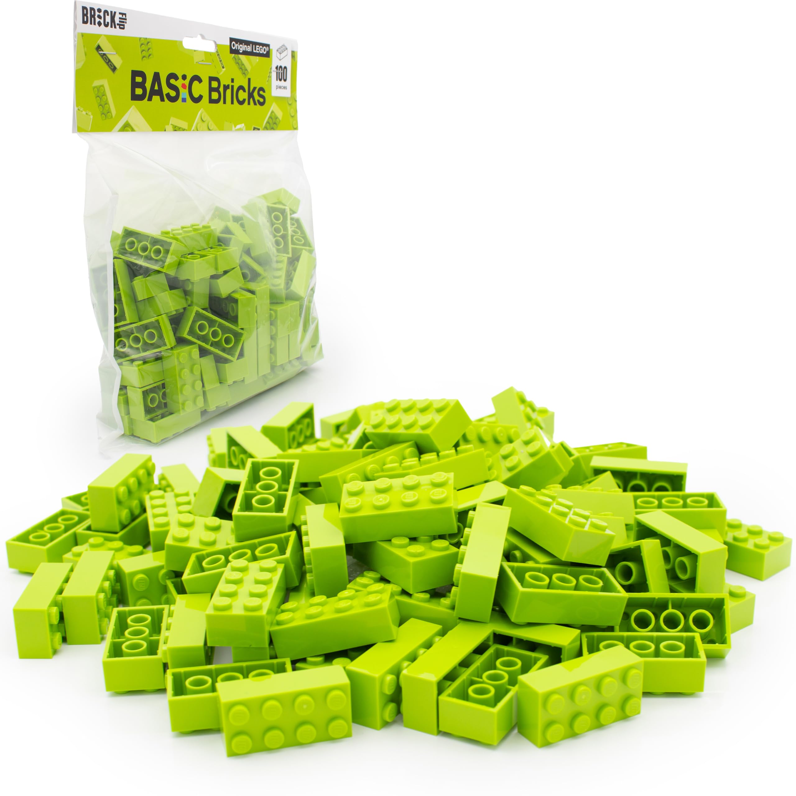 Brique Lego Verte Lot De 100 Briques LEGO Classic, Citron Vert (vert),