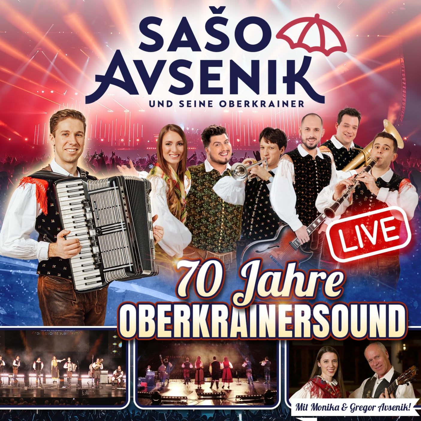 Saso Avsenik und seine Oberkrainer - 70 Jahre Oberkrainersound - Live - Saso Avsenik: Amazon.de ...