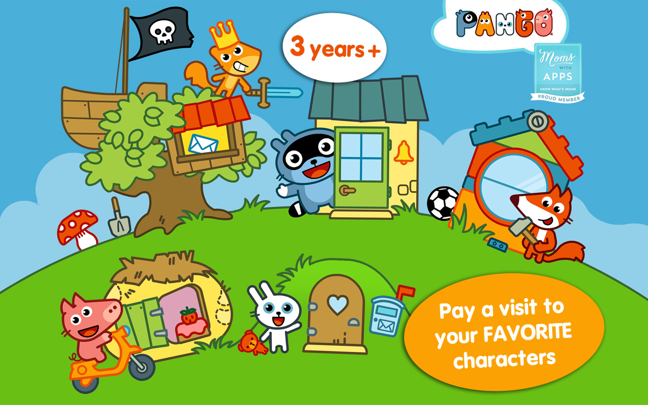 Pango Land - Creative Role-playing dollhouse town for kids 3+ - App on ...